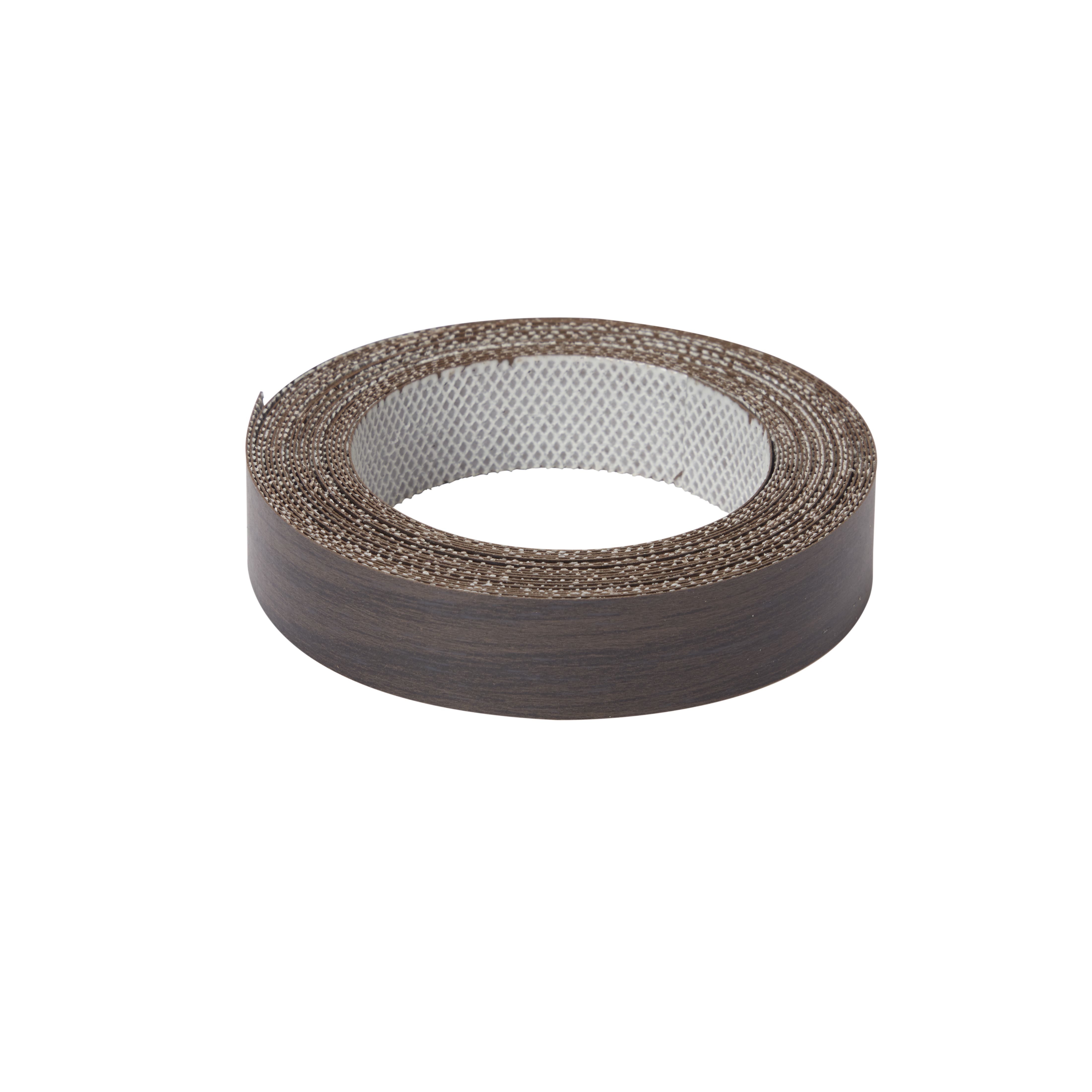 Iron on Pre glued Wenge effect Worktop edging tape, (L)5m (W)20mm | DIY ...