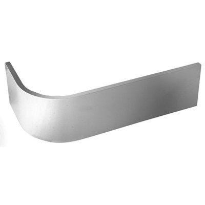 IT Kitchens Aluminium effect Curved Plinth, (L)750mm | DIY at B&Q