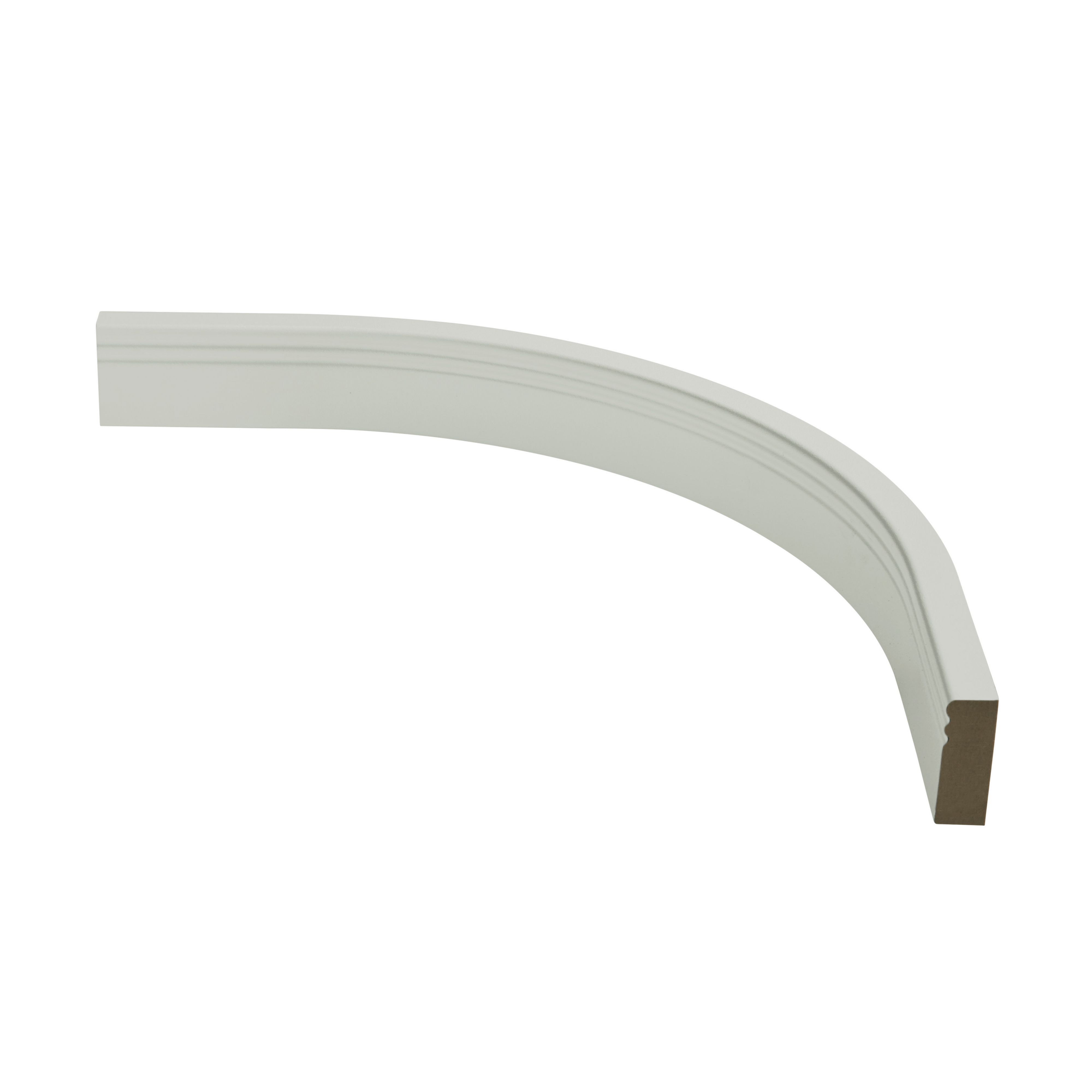 IT Kitchens Brookfield Mussel Curved Plinth, (L)543mm | DIY at B&Q