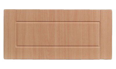 IT Kitchens Chilton Beech Effect Matt beech effect Country Cabinet door ...