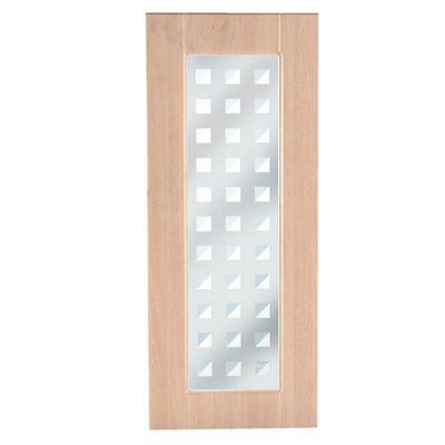 IT Kitchens Chilton Beech Effect Matt beech effect Country Glazed ...
