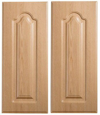 IT Kitchens Chilton Traditional Oak Effect Base corner Cabinet door (W ...