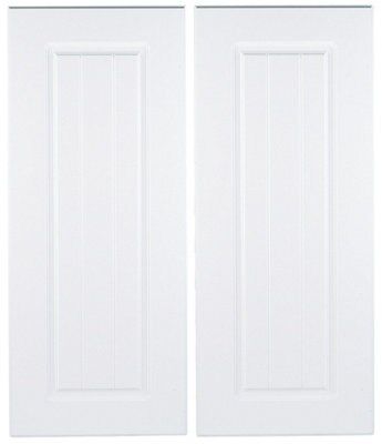 IT Kitchens Chilton White Country Style Matt white Country Base corner ...