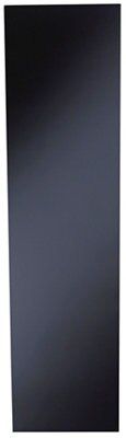 IT Kitchens Gloss Black Slab Clad on wall panel (H)790mm (W)385mm | DIY ...
