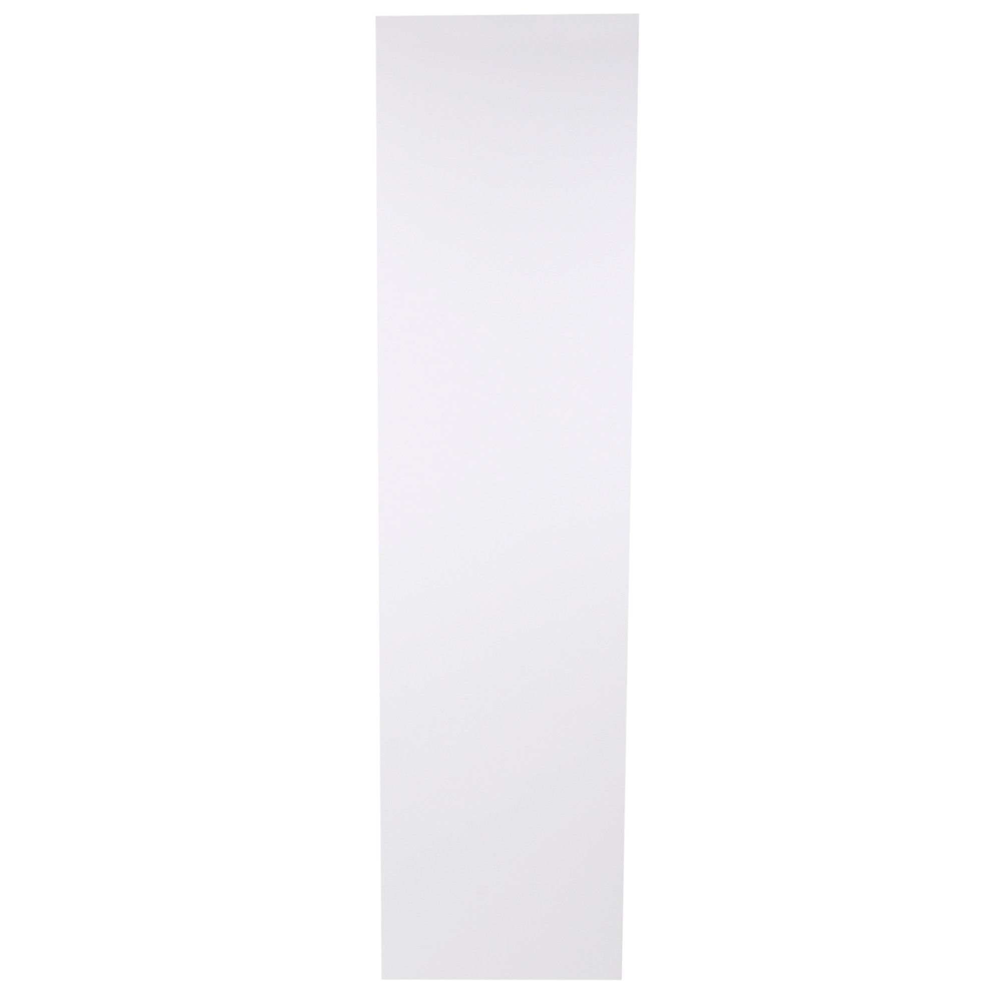 IT Kitchens Gloss White Slab Tall Larder Clad on larder panel (H)2305mm ...
