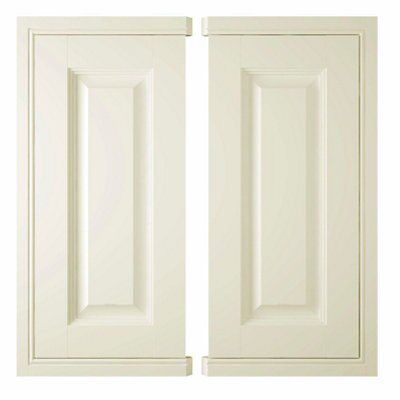 IT Kitchens Holywell Cream Style Classic Framed Matt cream Country Base ...