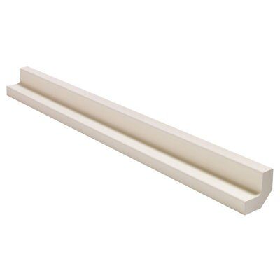 IT Kitchens Ivory Style Matt ivory Base corner post, (W)72mm