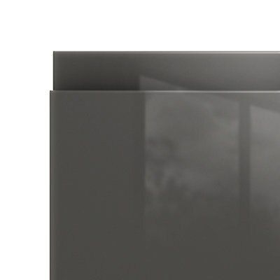 IT Kitchens Marletti Gloss anthracite Gloss anthracite Integrated ...