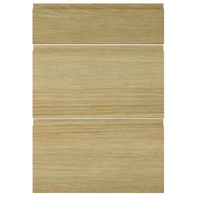 IT Kitchens Marletti Oak Effect Drawer front, Set of 3 | DIY at B&Q