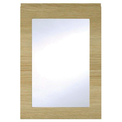 IT Kitchens Marletti Oak Effect Matt oak effect Glazed Cabinet door (W ...