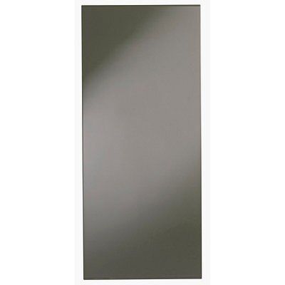 IT Kitchens Santini Gloss Anthracite Slab Oven Filler panel (H)115mm (W ...