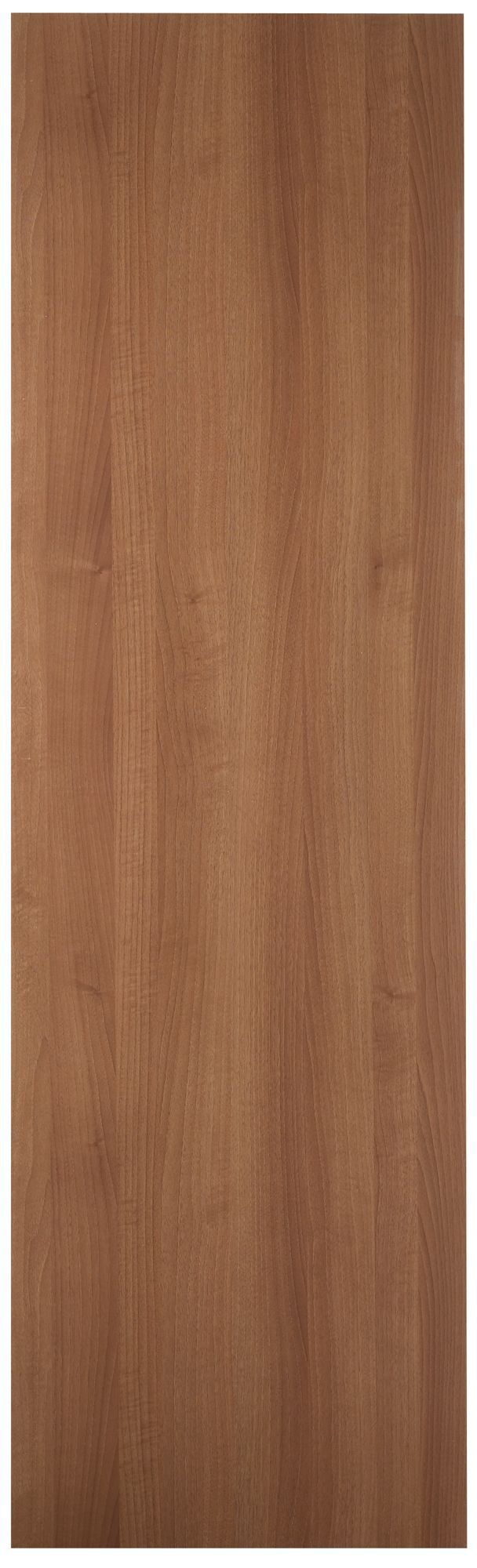 IT Kitchens Walnut Style Modern Larder End panel (H)1920mm (W)570mm ...
