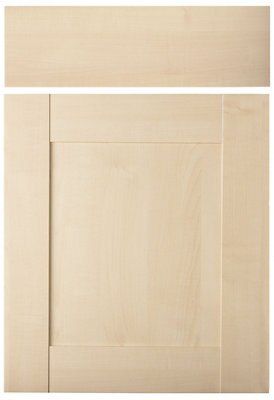 IT Kitchens Westleigh Contemporary Maple Effect Shaker Maple effect ...