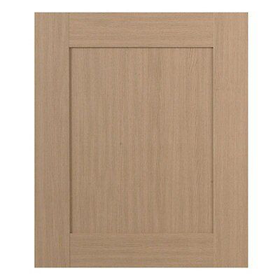 IT Kitchens Westleigh Textured Oak Effect Shaker Oak effect Modern ...