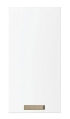 IT Kitchens White Gloss With Integrated Handles Gloss white Fridge ...
