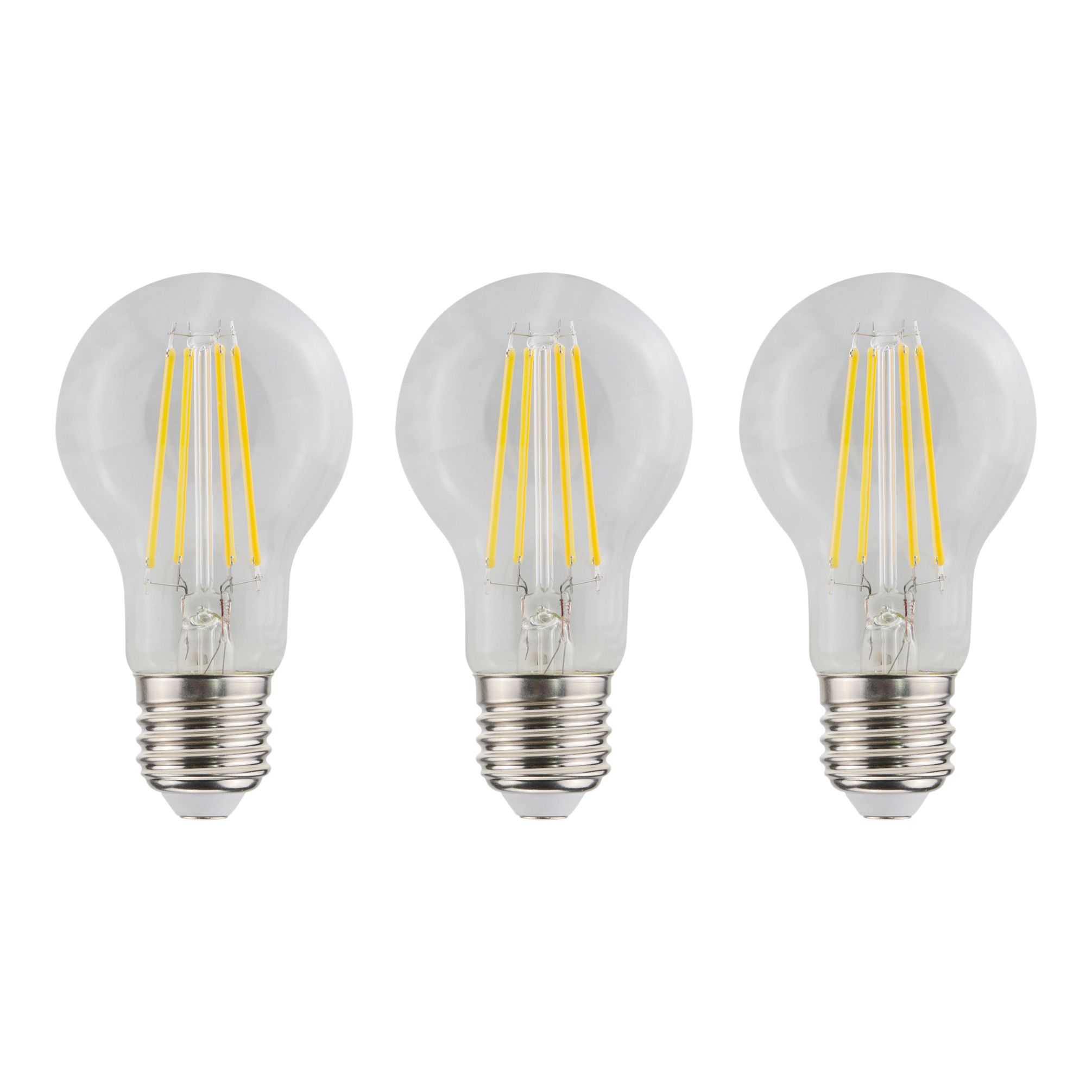Jacobsen E27 5.9W 806lm Transparent GLS Warm white LED filament ...