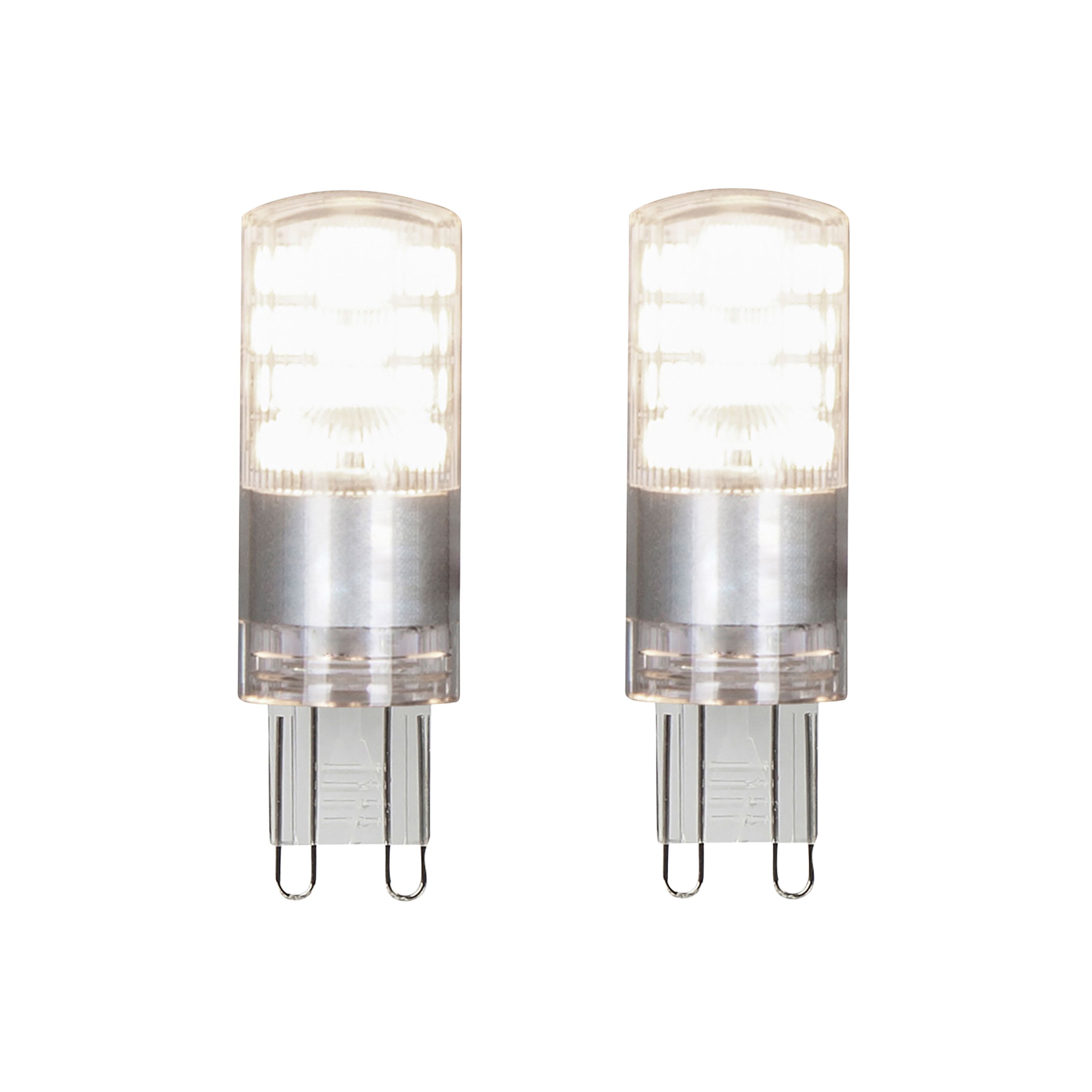Jacobsen G9 2.6W Neutral white LED Light bulb, Pack of 2 | DIY at B&Q