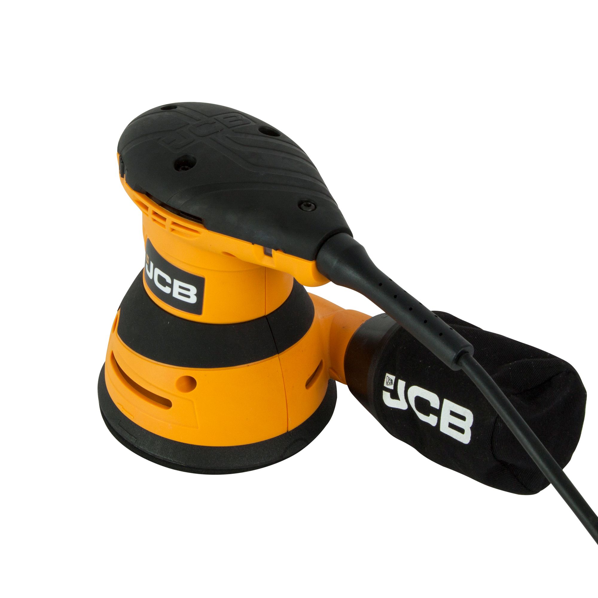 JCB 320W 230-240V Corded Random orbit sander JCB-RO125 at B&Q