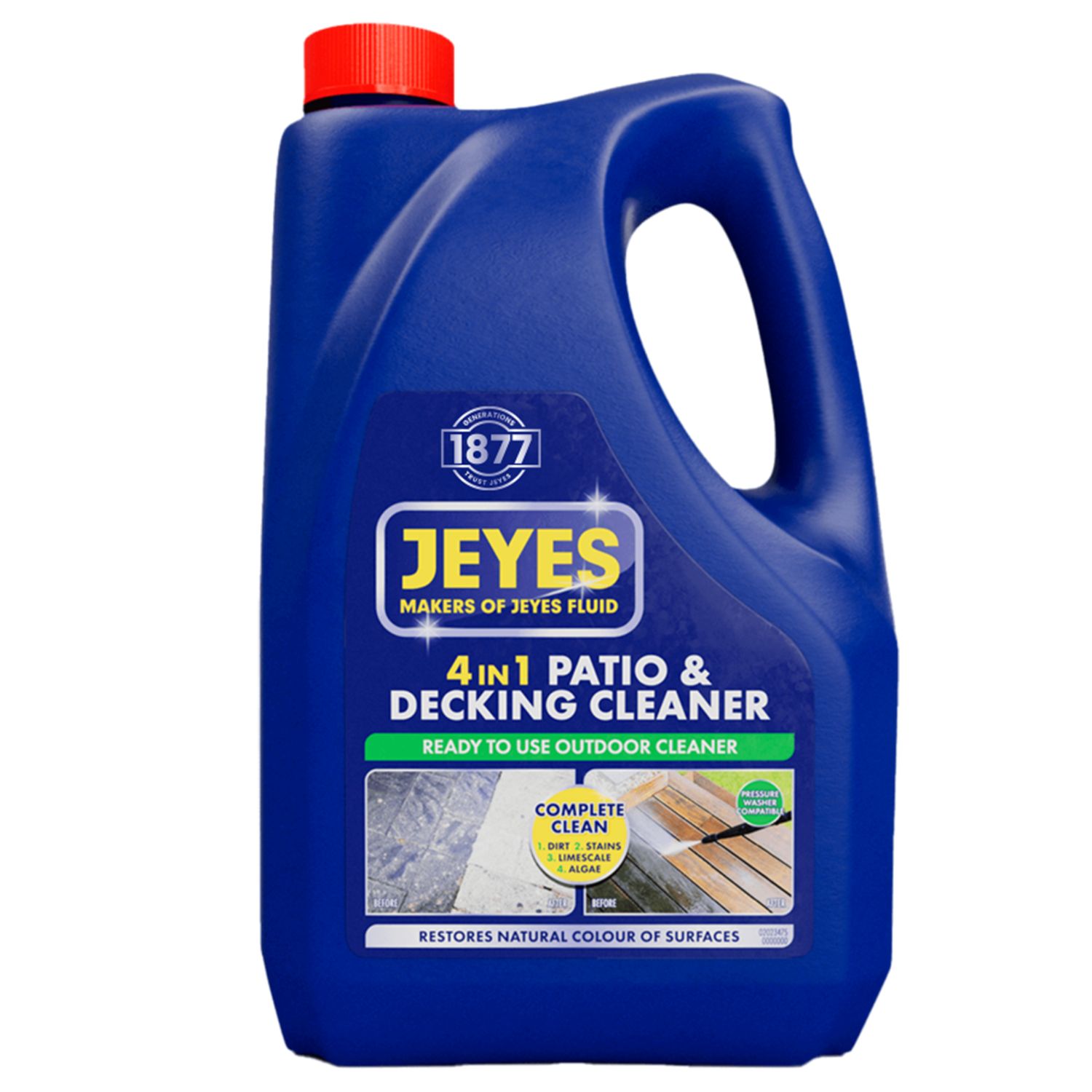 Jeyes Fluid 4-in-1 decking power 4-in-1 Patio & decking cleaner