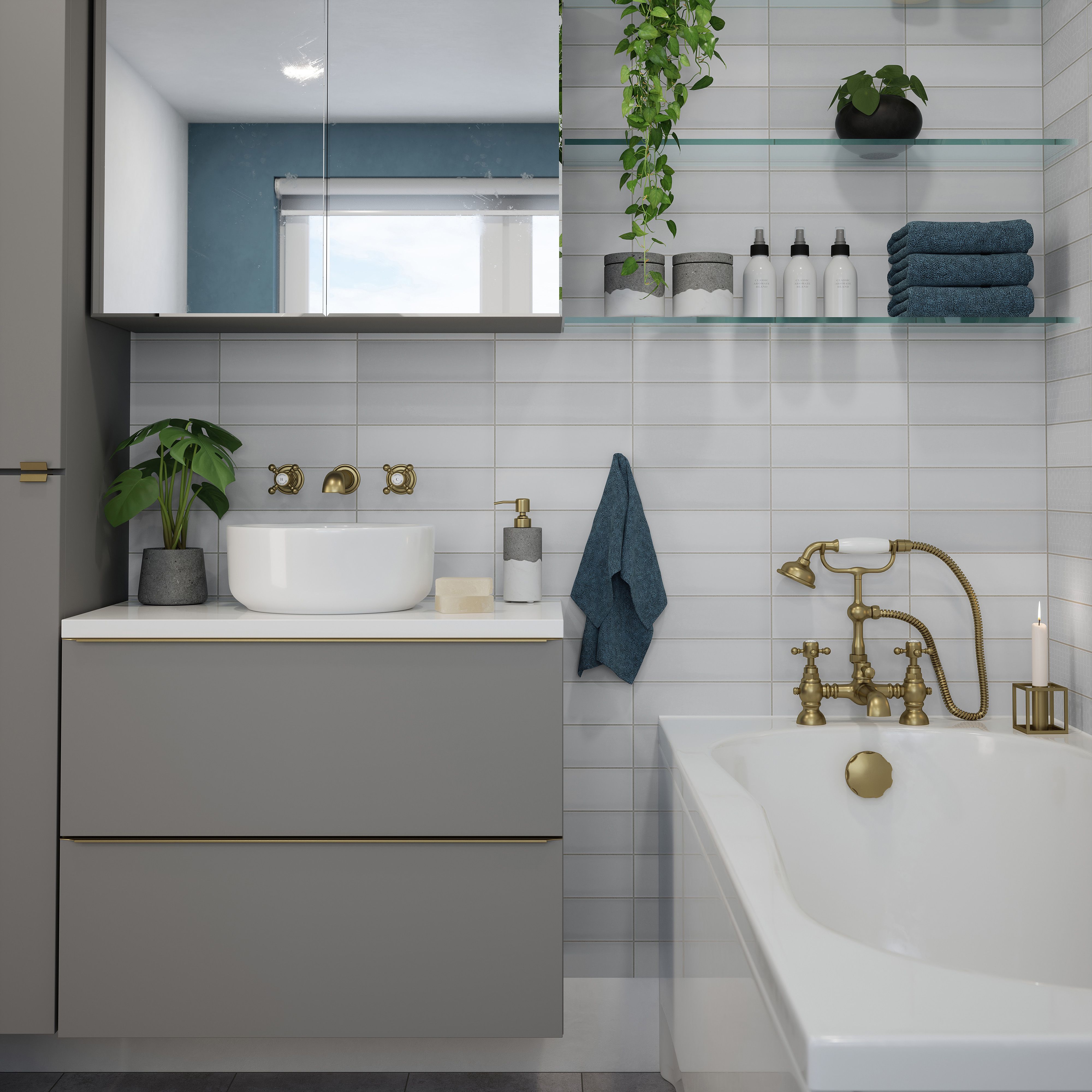Johnson Tiles Mayfair White Gloss Patterned Textured Ceramic Indoor ...