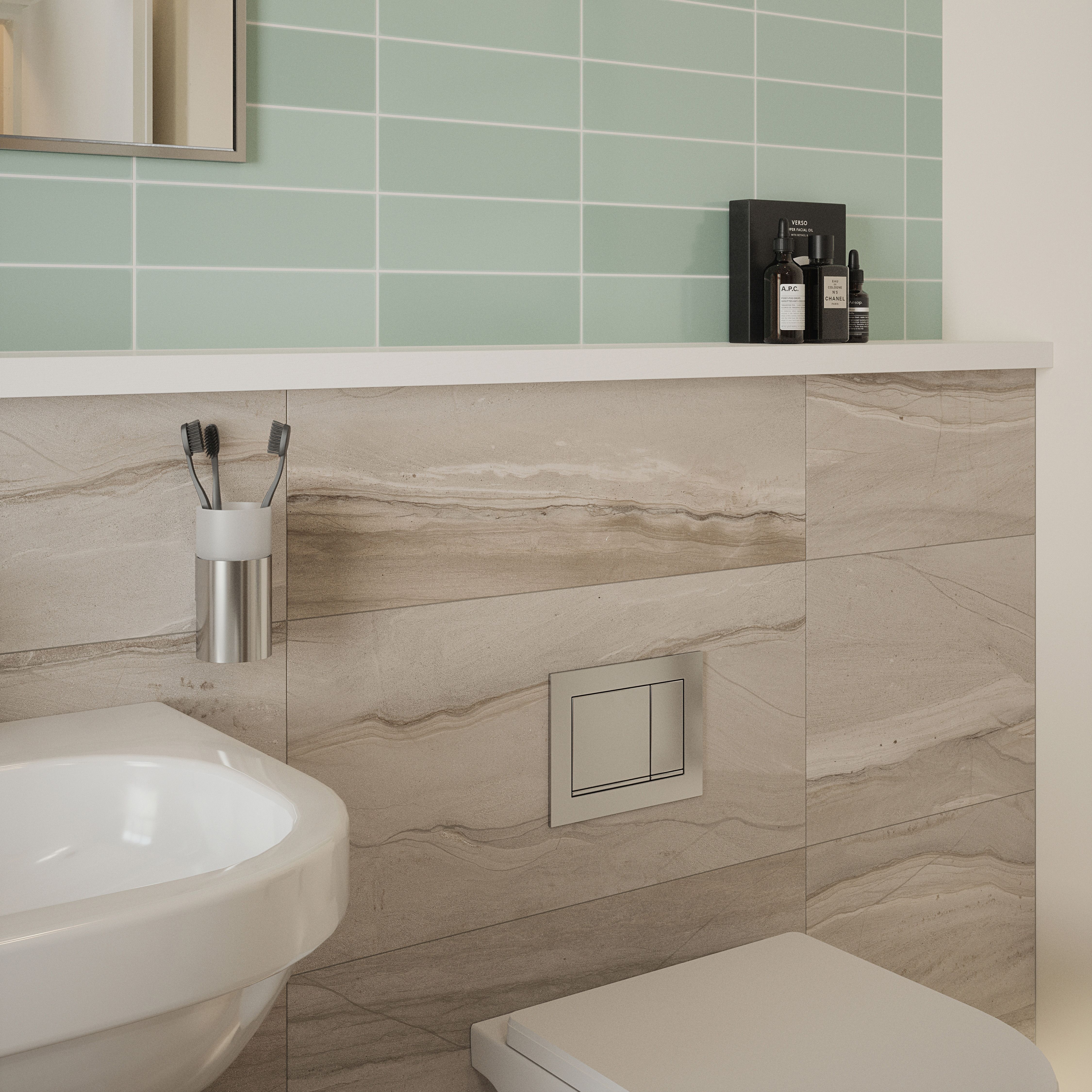 Johnson Tiles Sabana Pebble Matt Stone effect Textured Ceramic Indoor ...