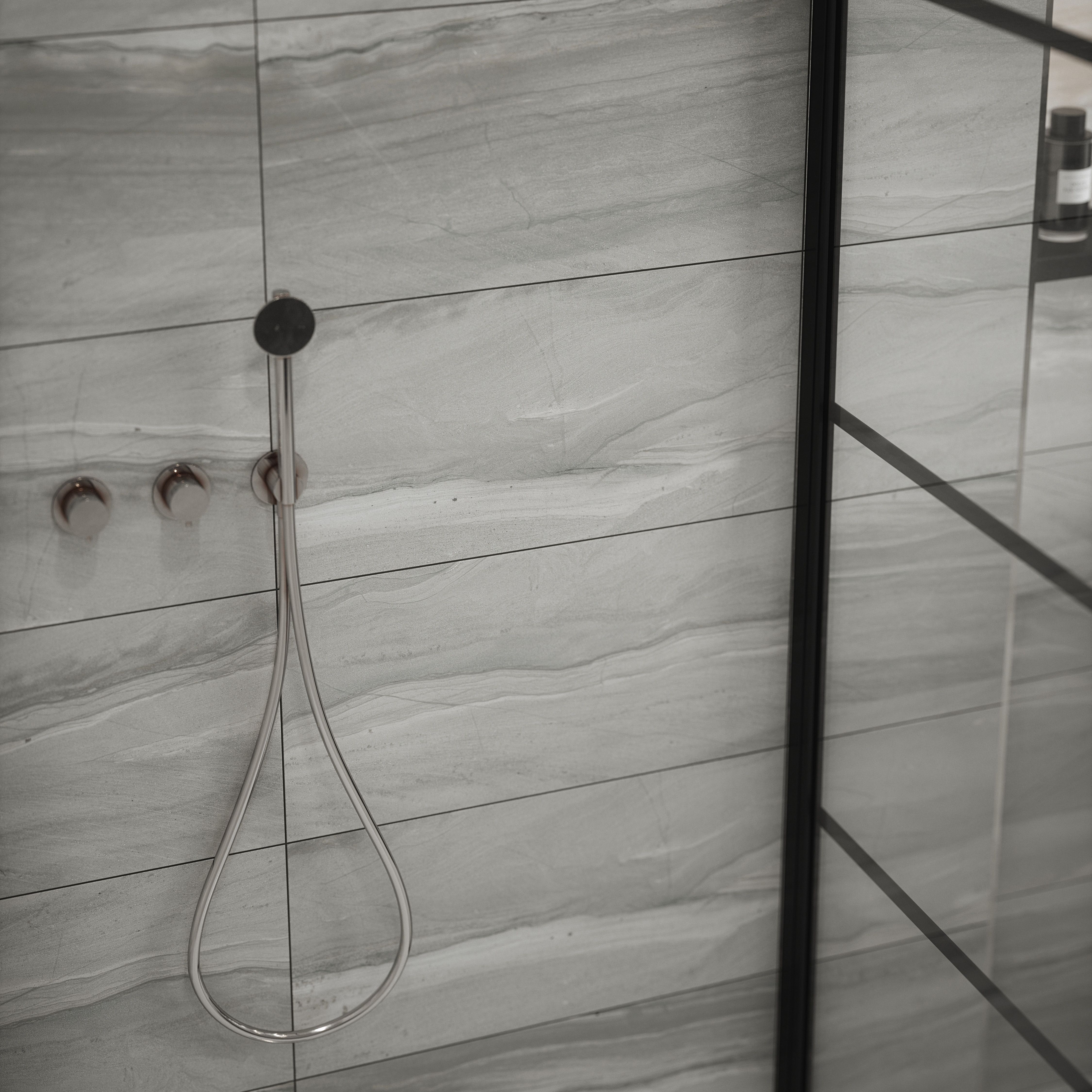 Johnson Tiles Sabana Slate Matt Stone effect Textured Ceramic Indoor ...