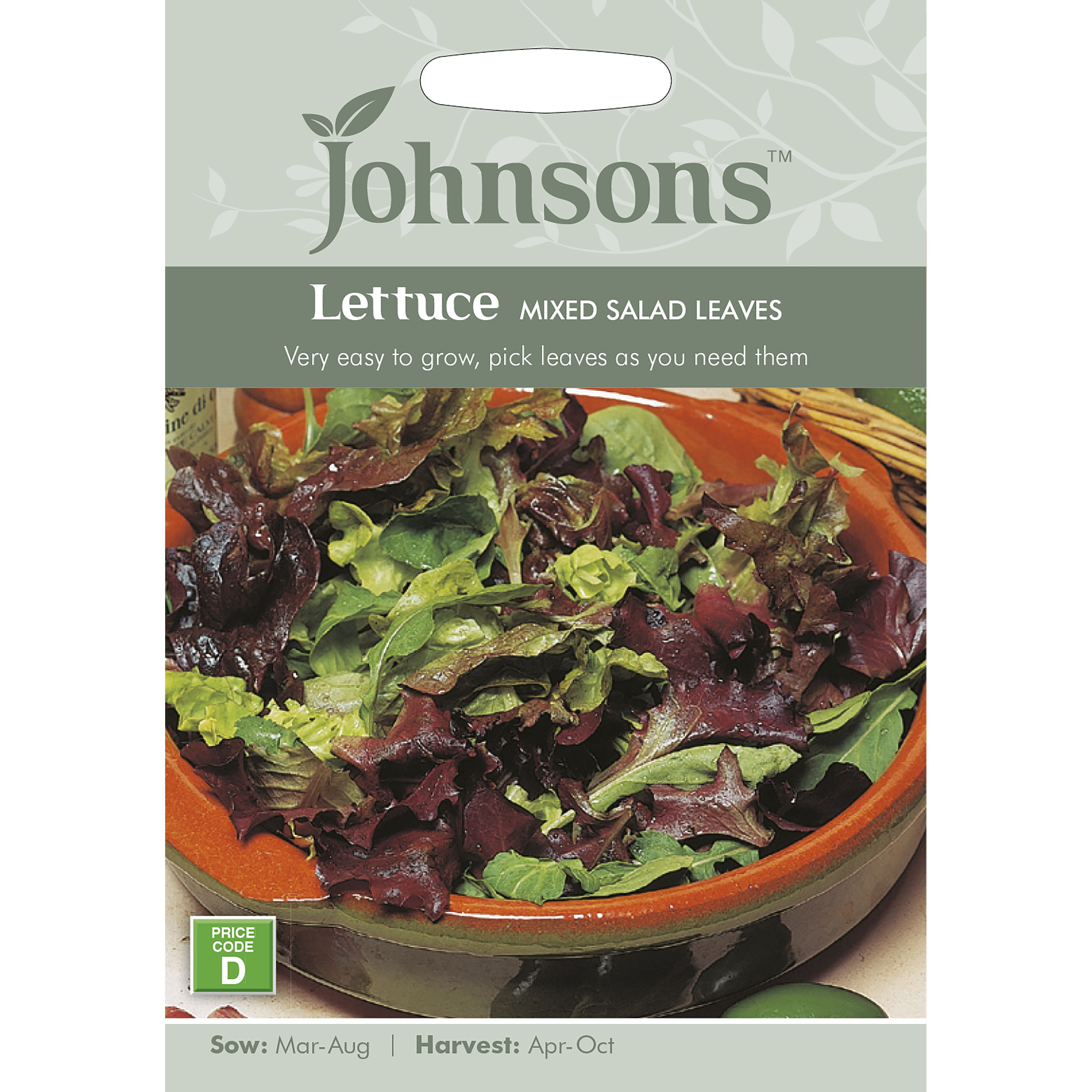 Johnsons Catalogna, Lolla rossa, Grand Rapids, Rossa di Trento Lettuce ...