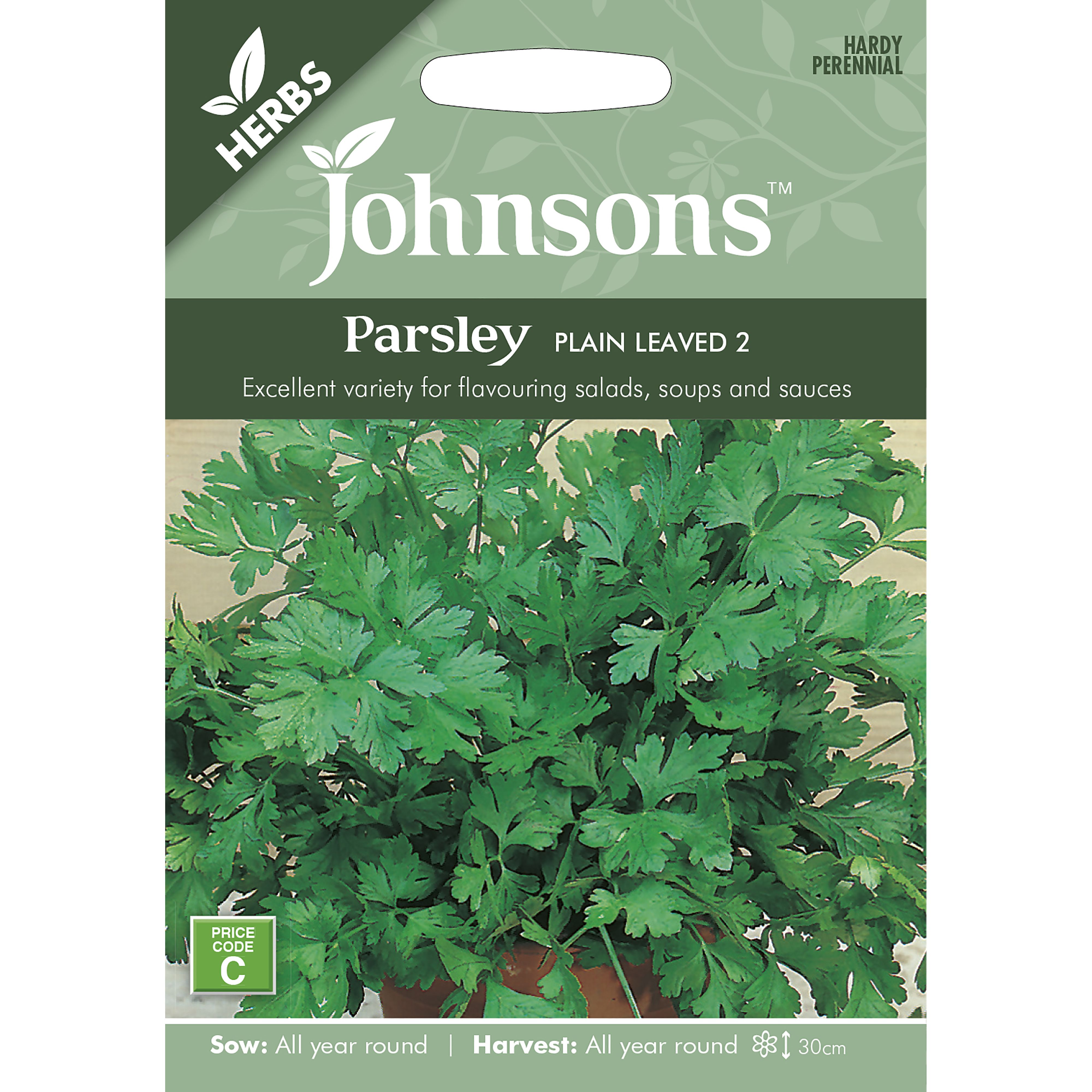 Johnsons Plain Leaved 2 Parsley Seeds