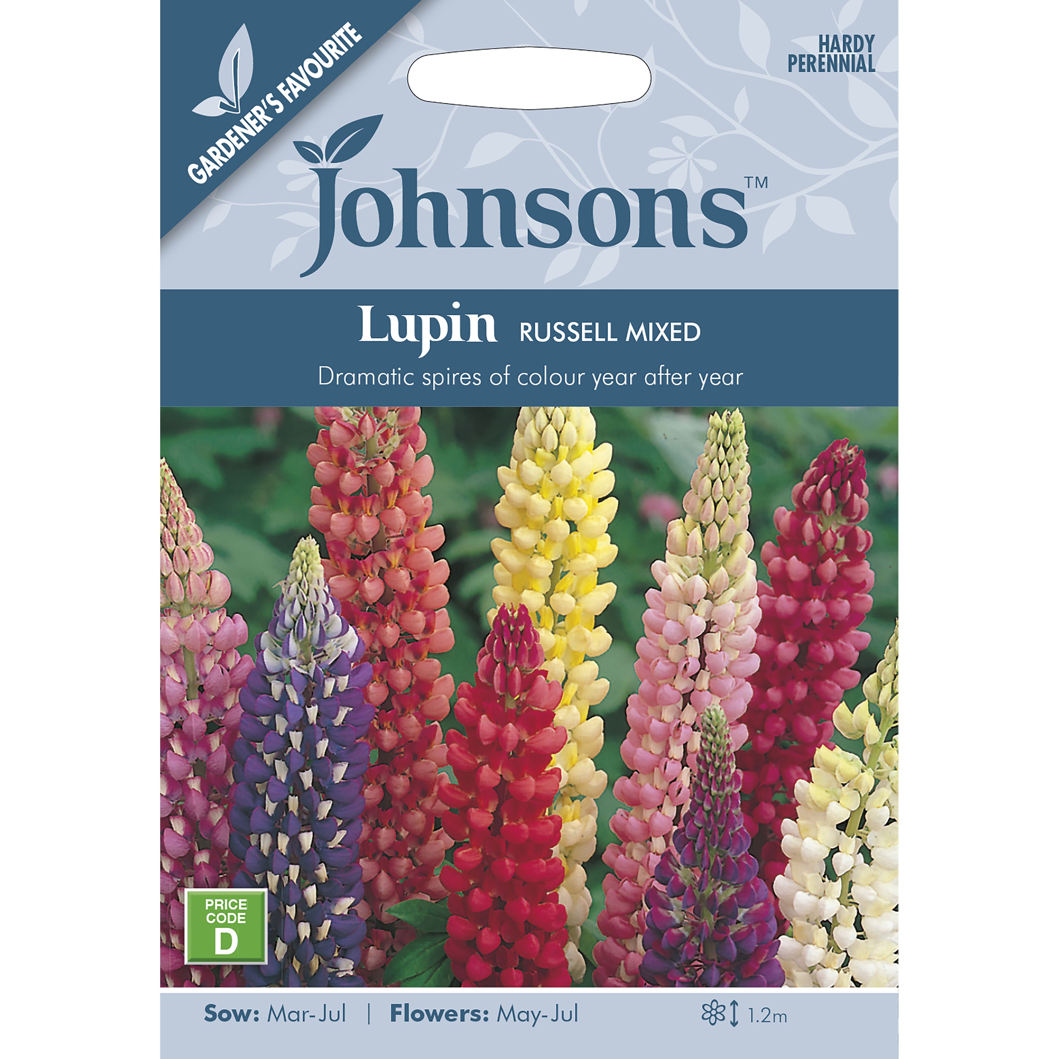 Johnsons Russell Mixed Lupin Seed | DIY at B&Q