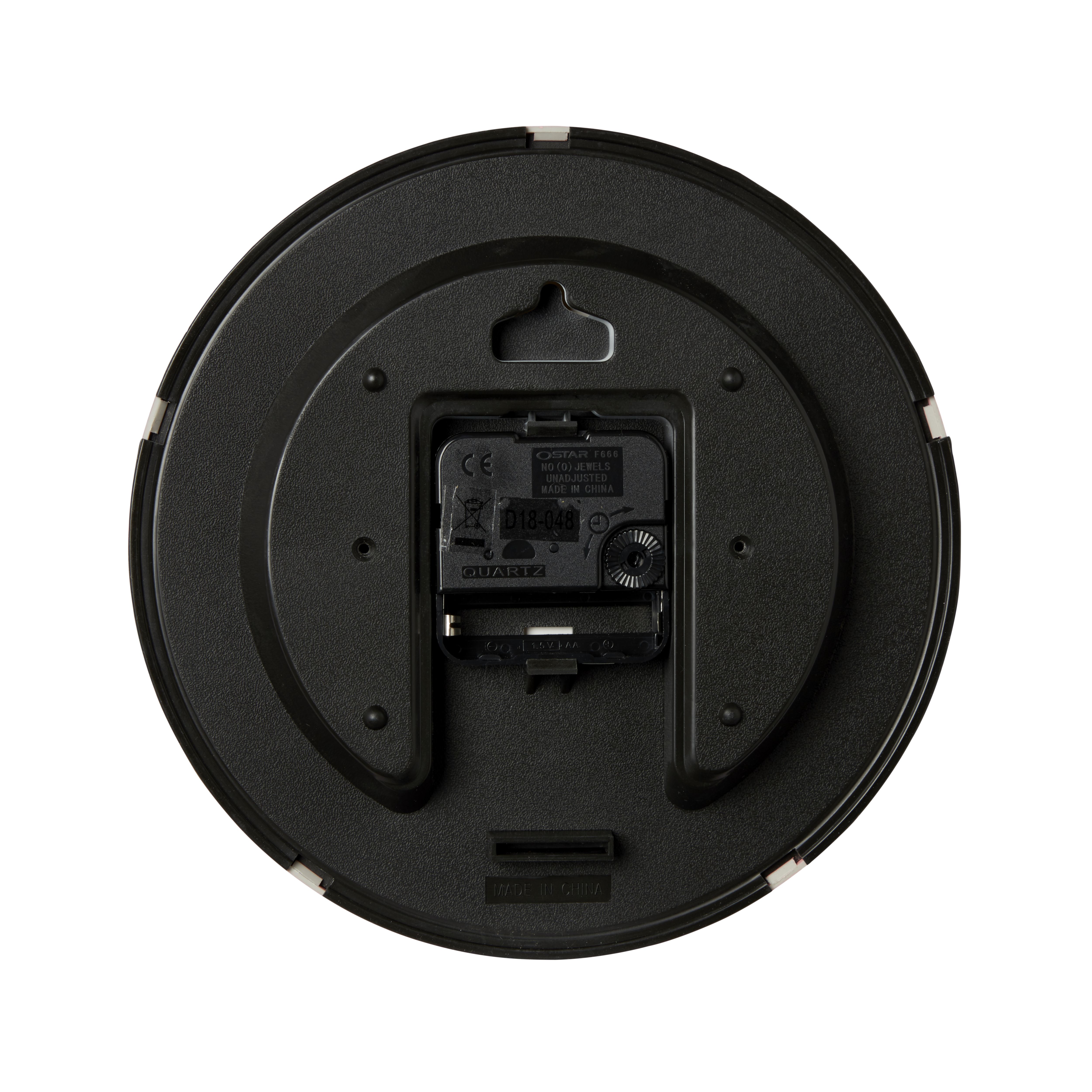 Jones Contemporary Pink Quartz Clock | DIY at B&Q