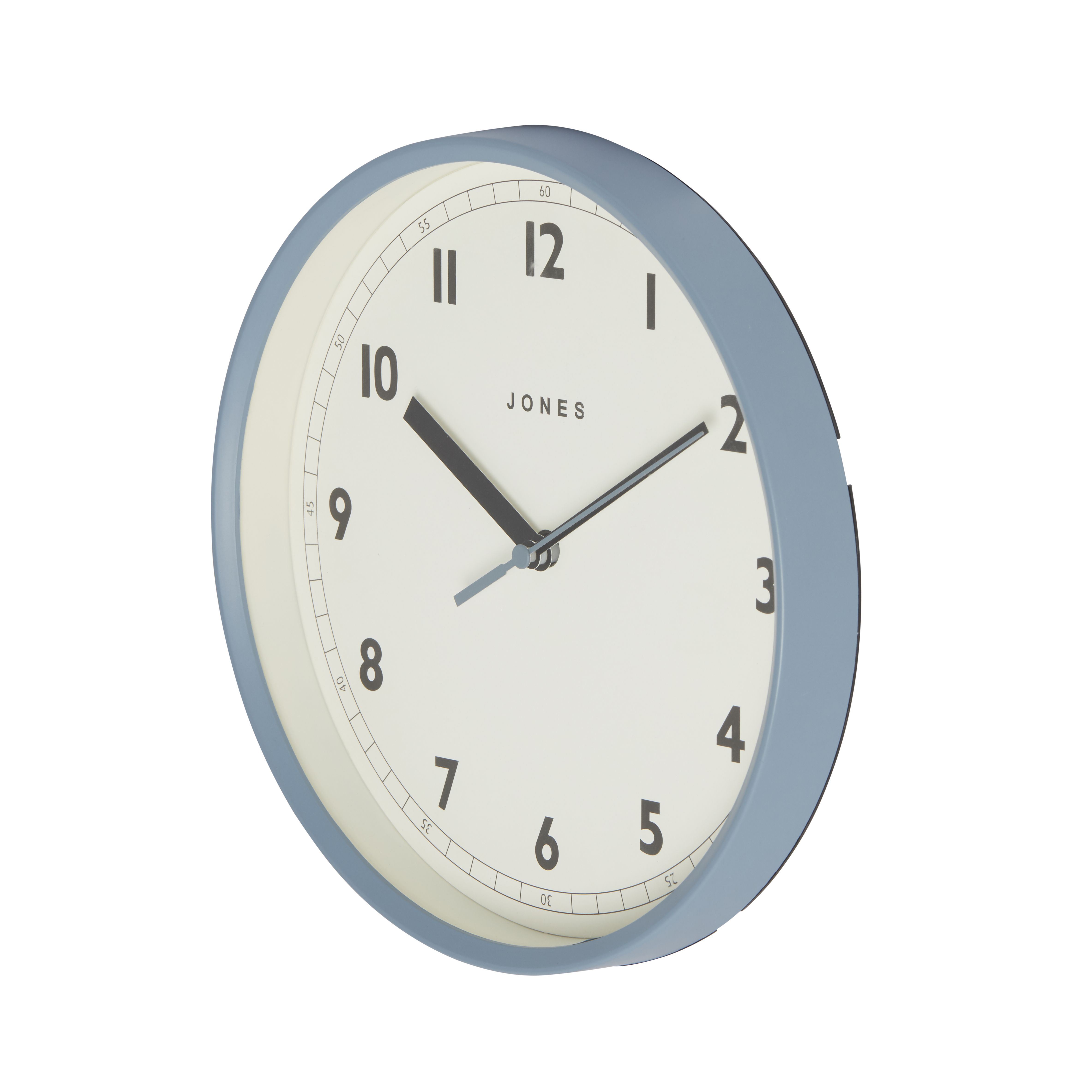 Jones Dime Contemporary Old boat blue Clock | DIY at B&Q
