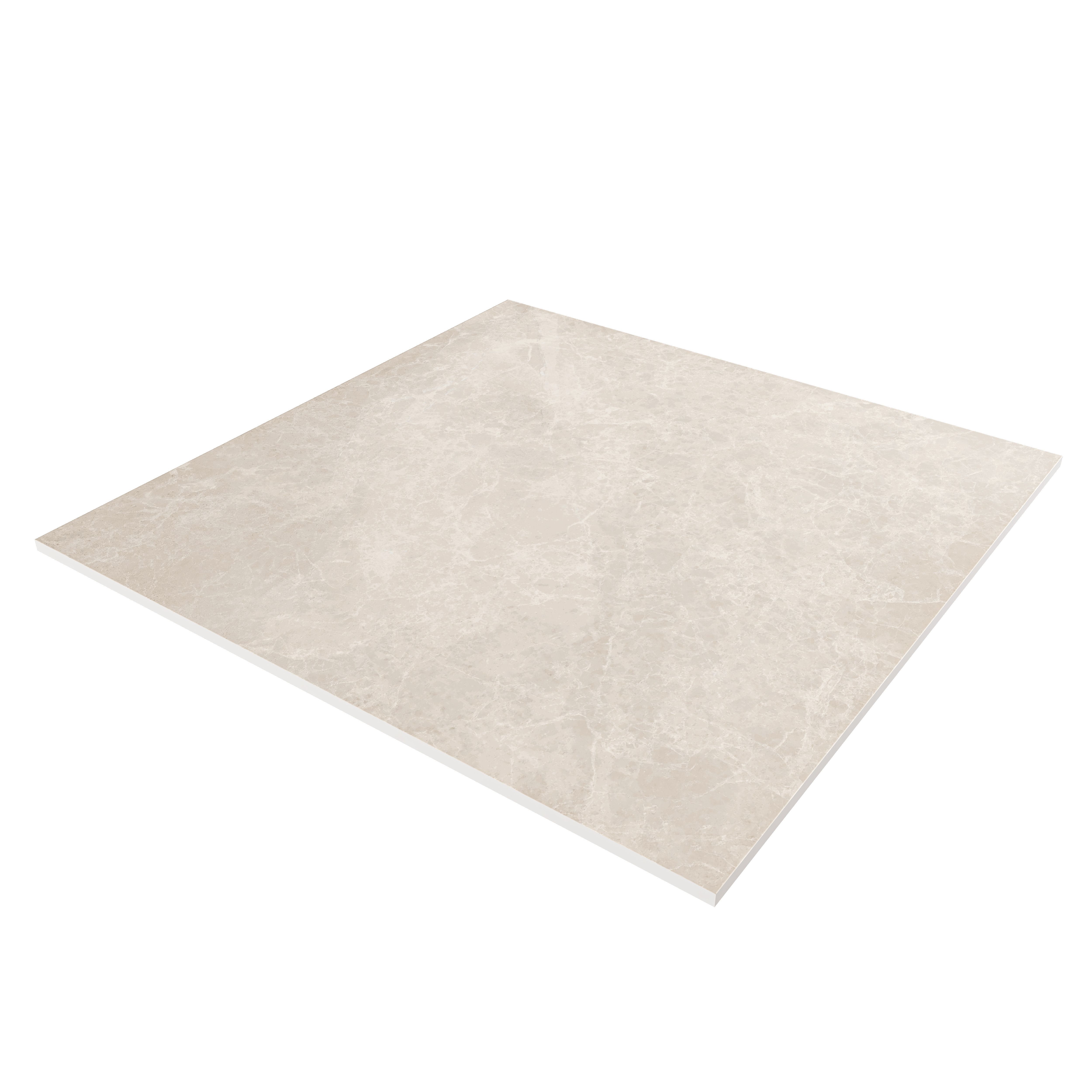 Kale Moonstone White Semi-gloss Stone effect Textured Porcelain Indoor ...