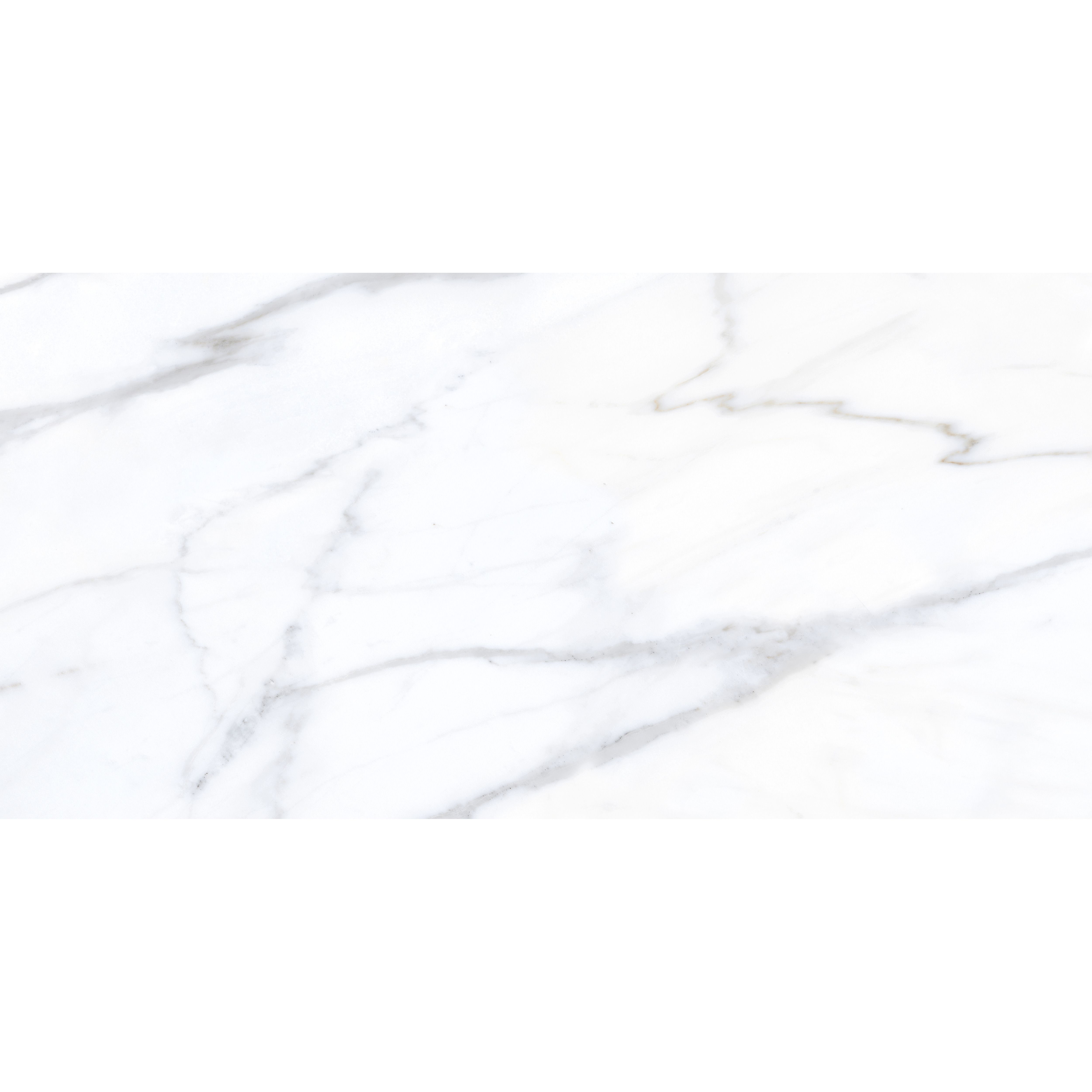 Kale Nora white Matt Marble effect Ceramic Indoor Wall & floor Tile ...