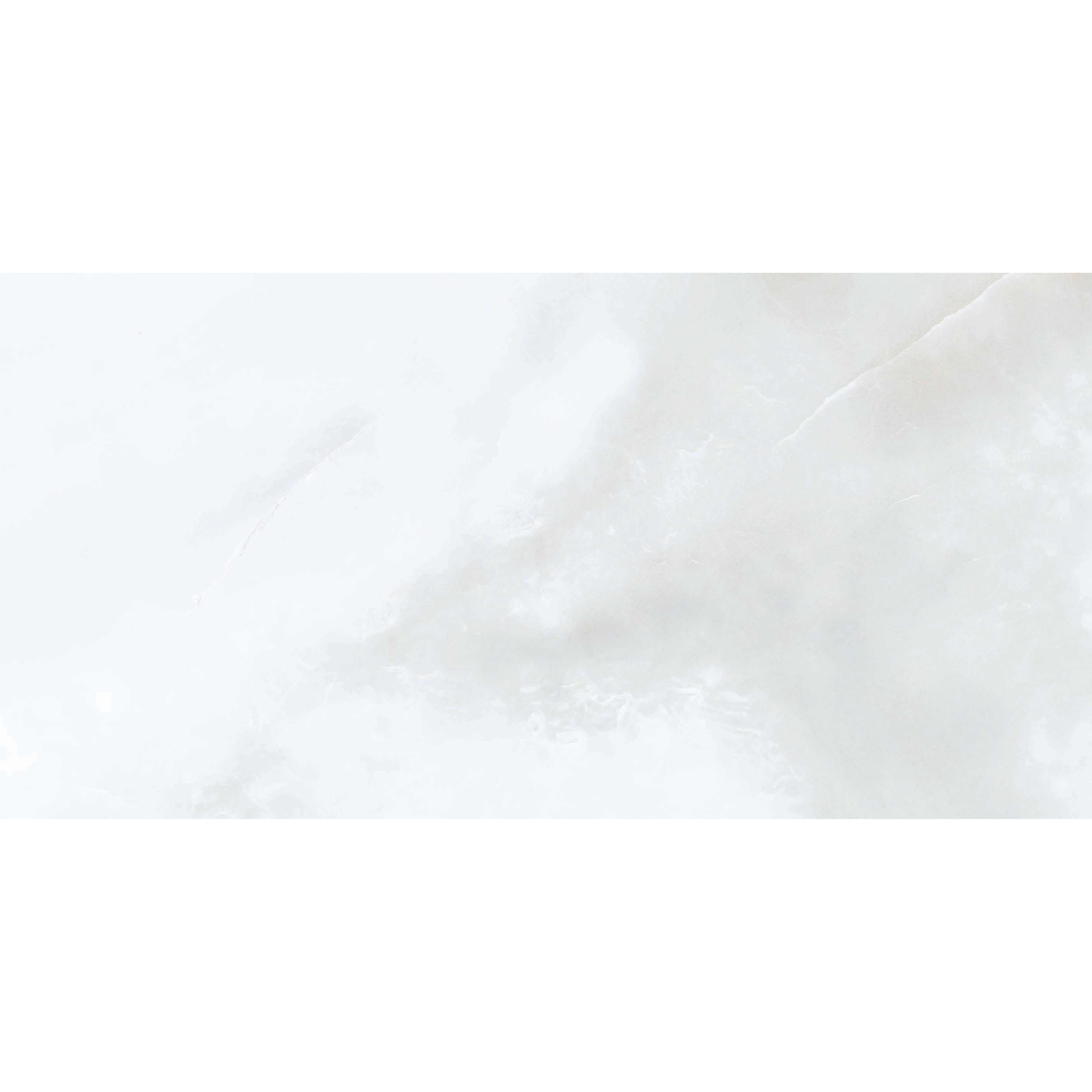 Kale Onyx Pearla High gloss Marble effect Ceramic Indoor Wall tile ...