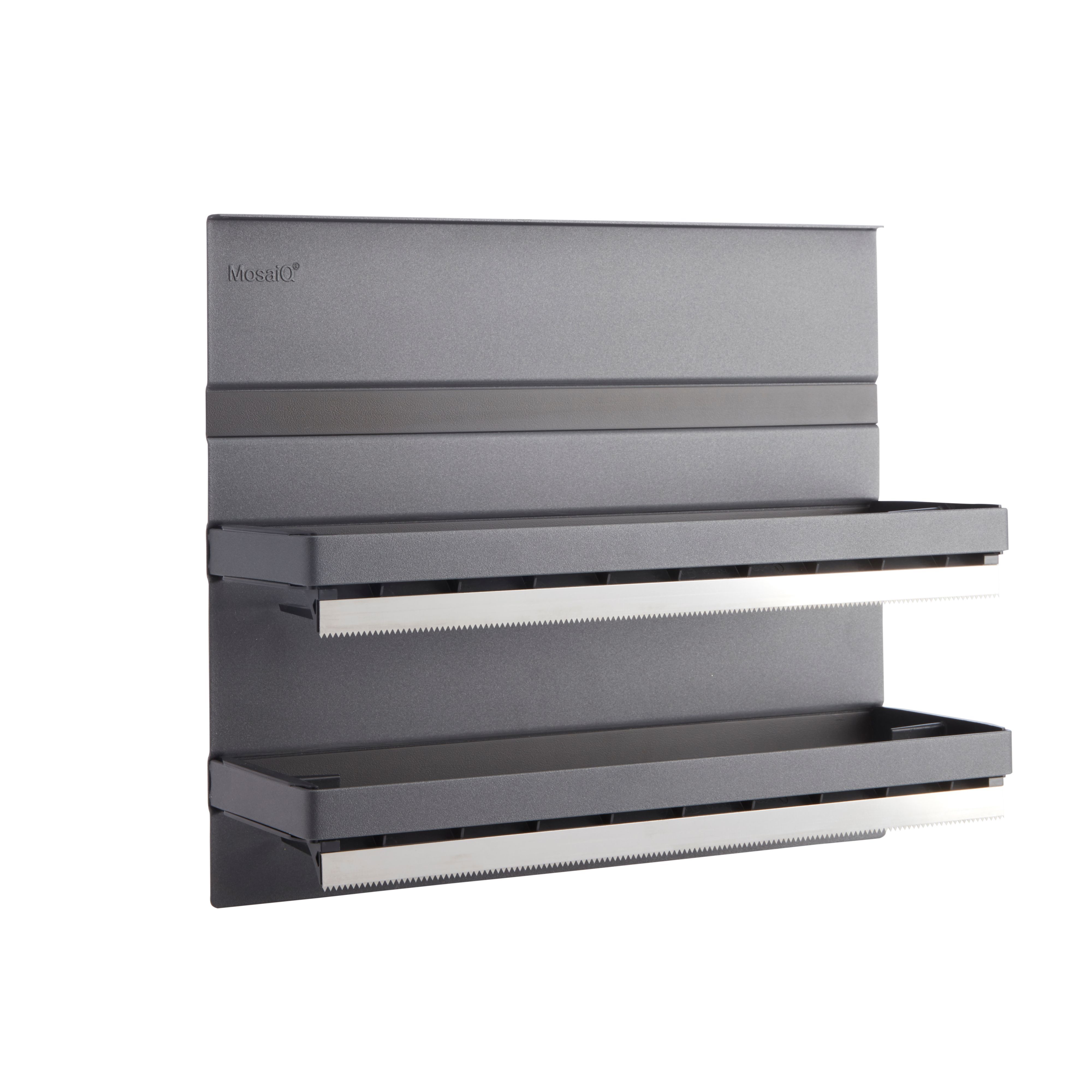 Kesseböhmer Linero MosaiQ Brushed silver effect Cling film holder | DIY ...