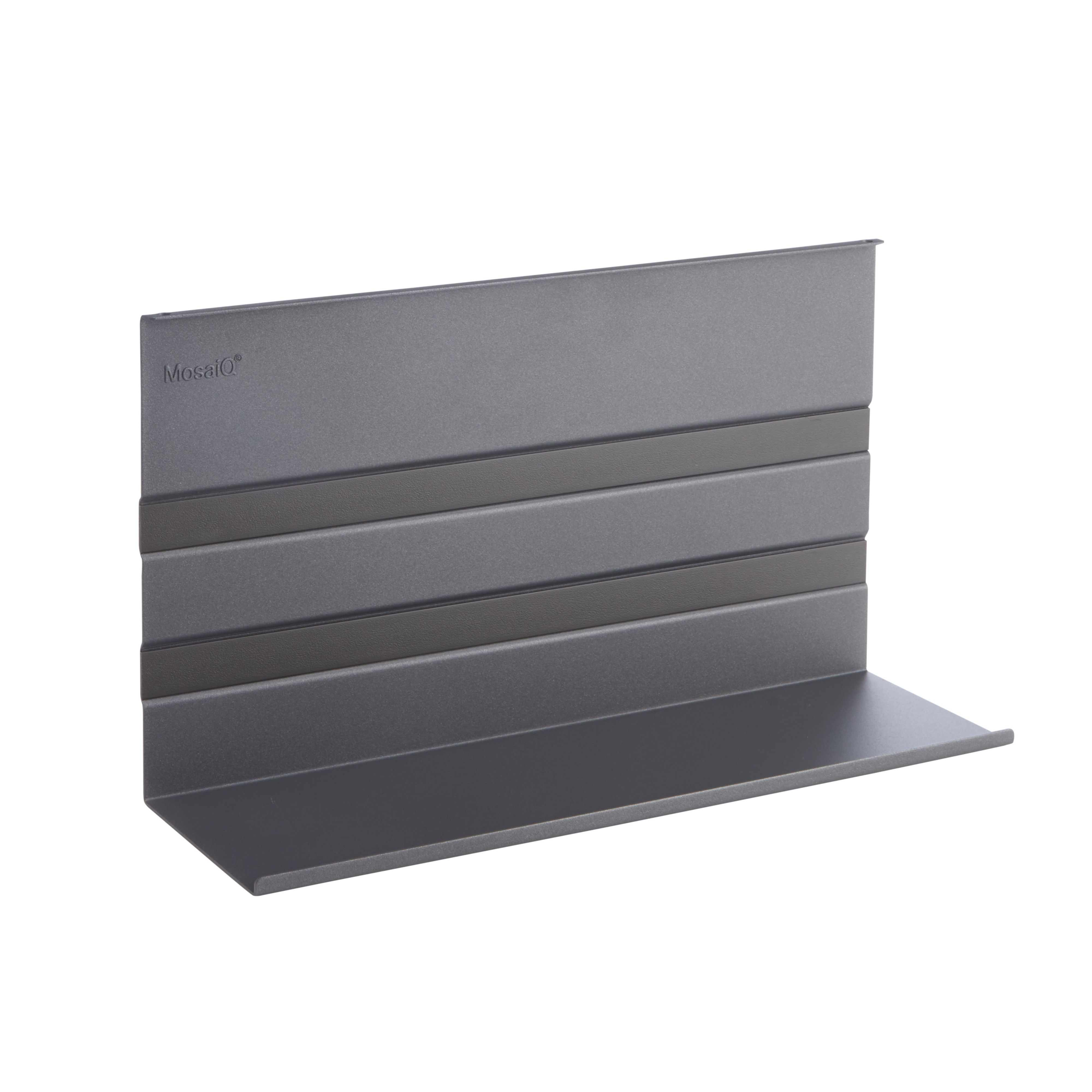 Kesseböhmer Linero MosaiQ Silver effect Steel Shelf rail (L)350mm | DIY ...
