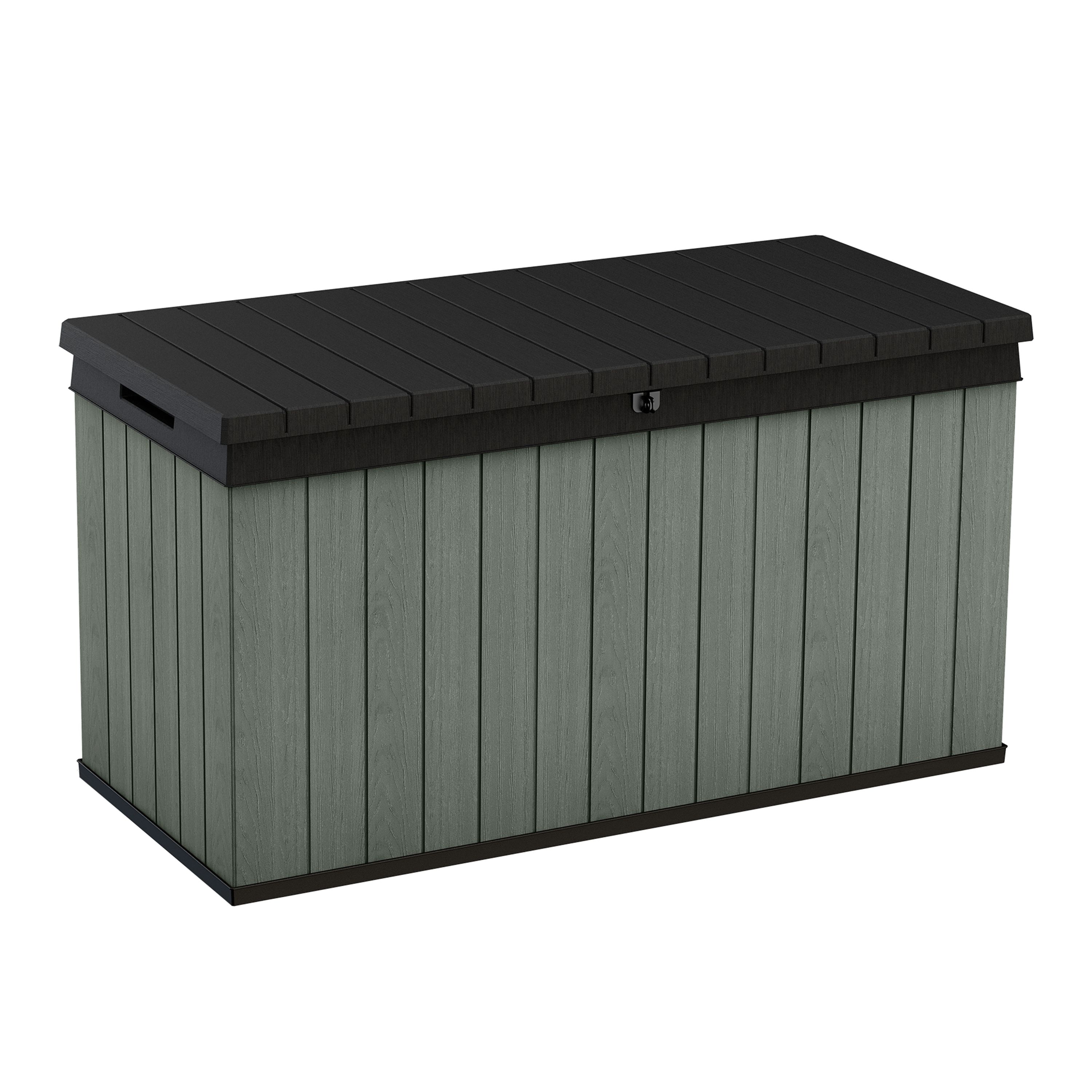 Keter Darwin Green 570L Garden storage box (H)782mm (W)1425mm