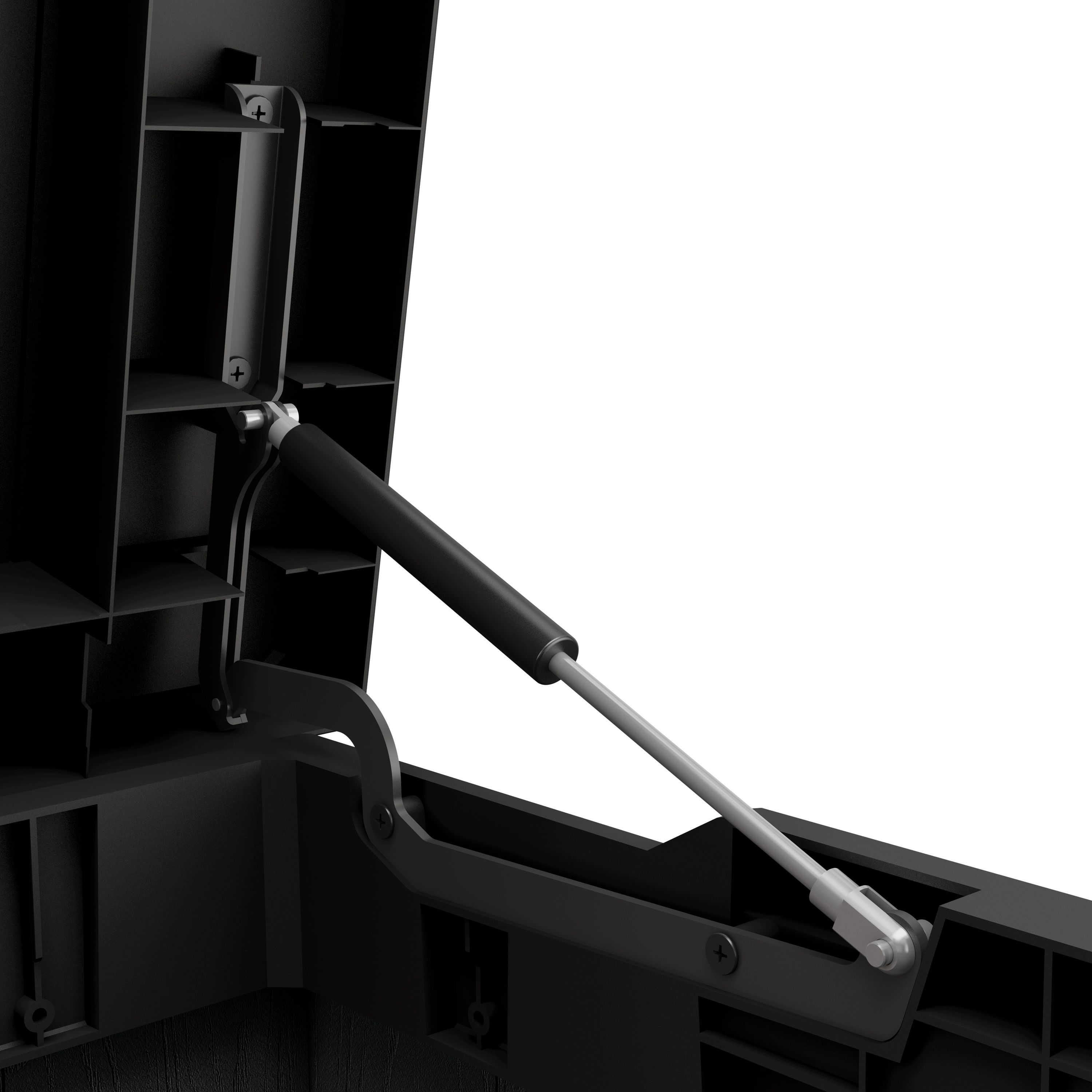 Keter Darwin Wood effect Plastic 142.5x65.3cm Garden storage box 380L