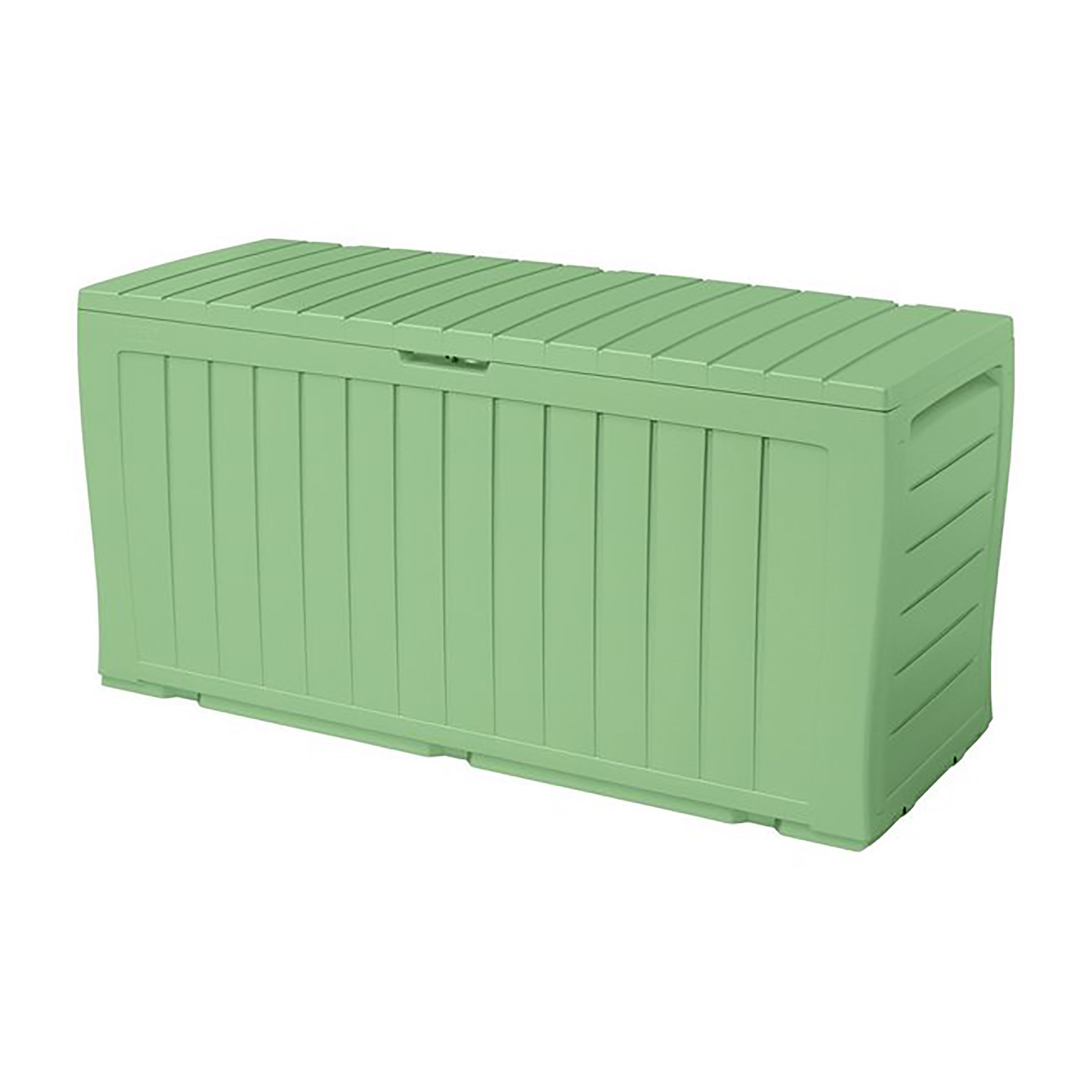 Keter Marvel plus Green 270L Garden storage box 4x1 ft (H)570mm (W)1145mm