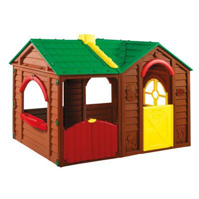 Keter Villa Brown, green & yellow Playhouse