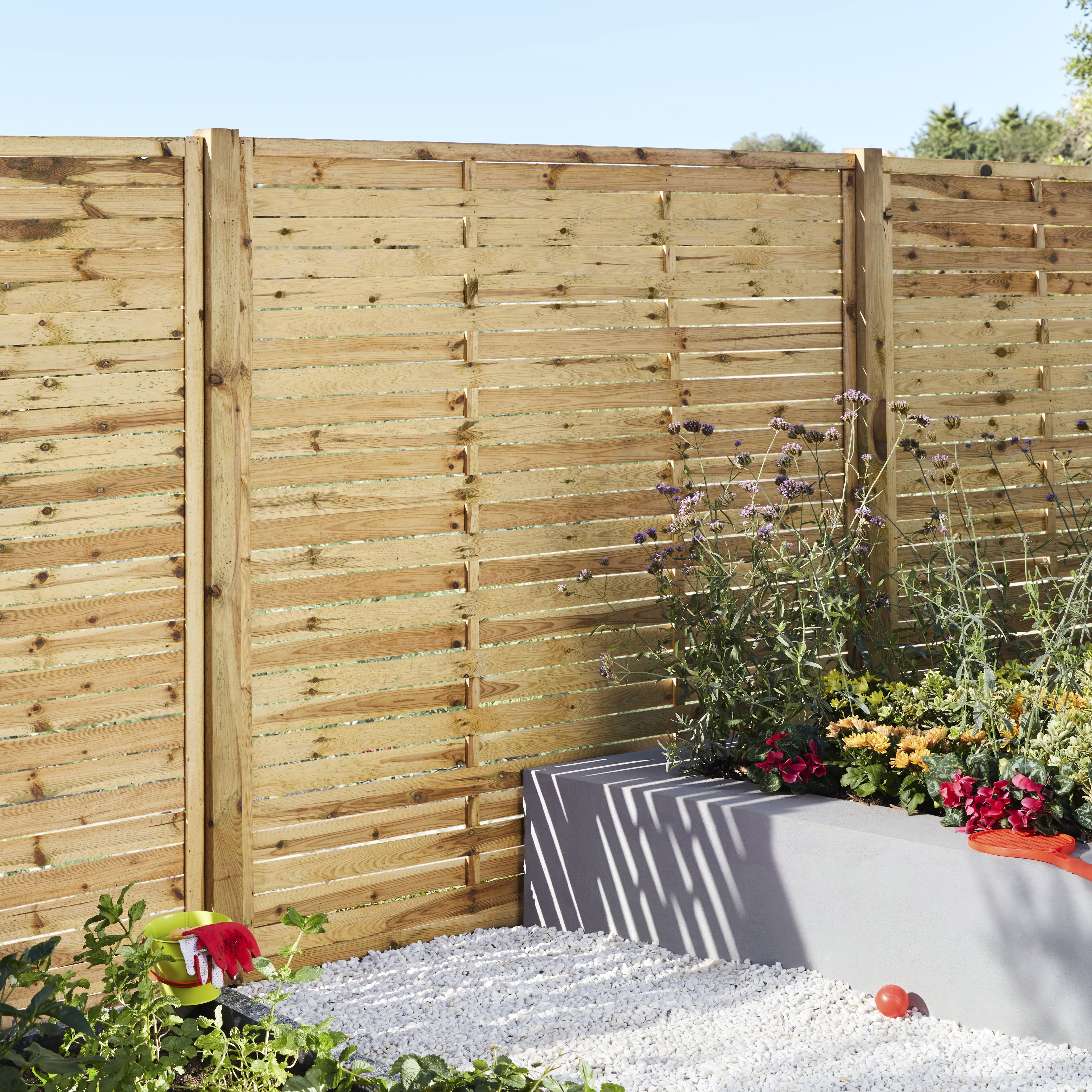 Khoper Autoclave Wooden Fence panel (W)1.8m (H)1.8m | DIY at B&Q