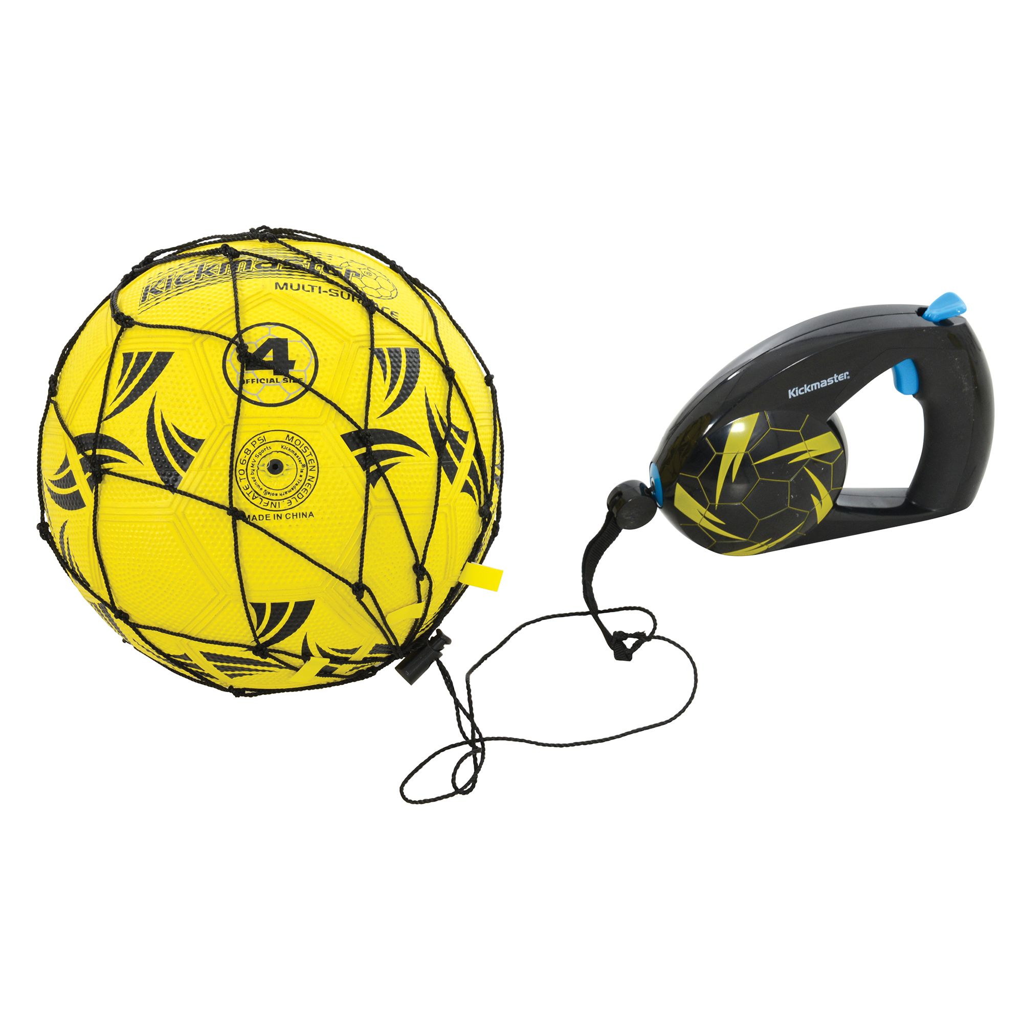 Kickmaster 10ft premier Black/Yellow Garden Close control trainer | DIY ...
