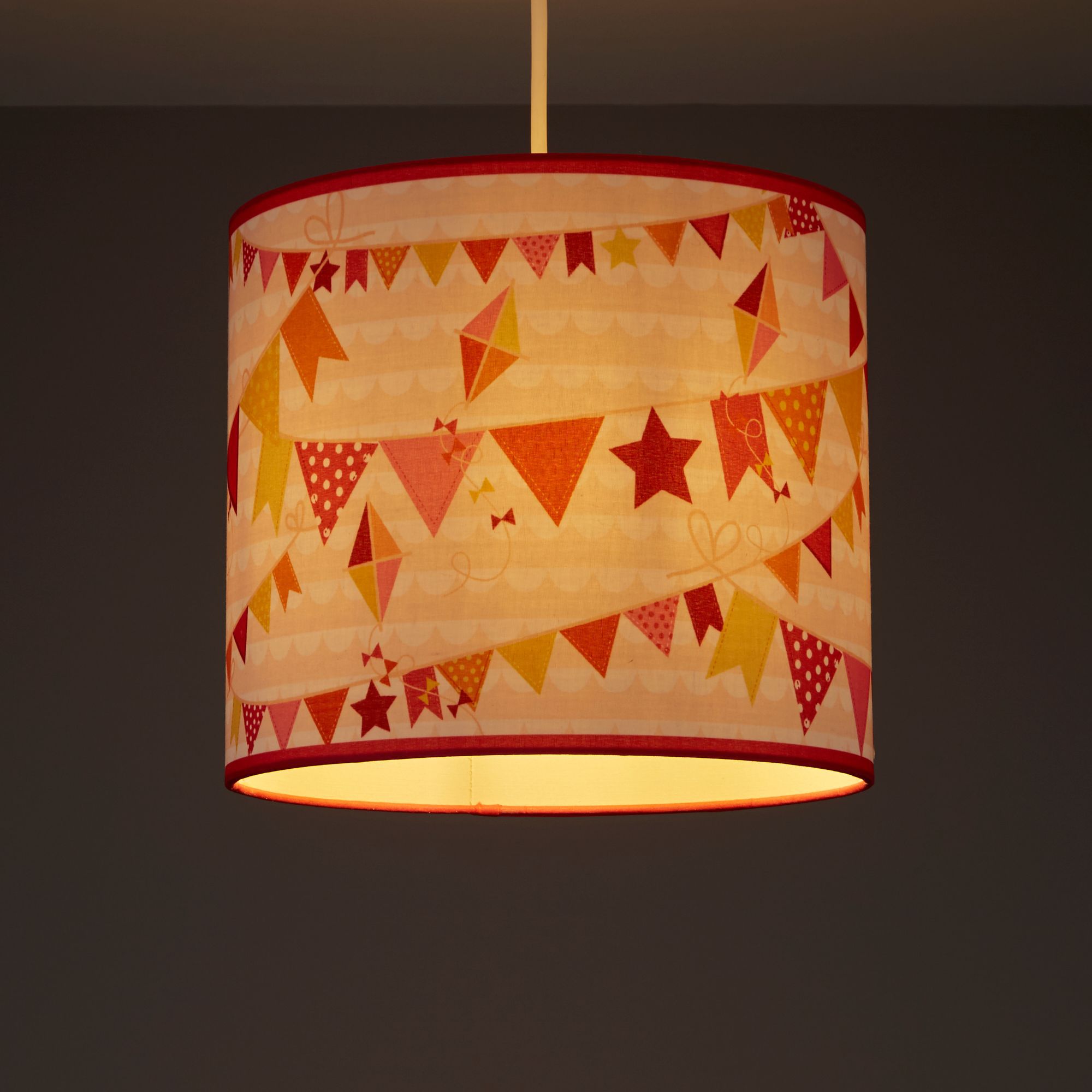 Kids Colours Bunting Multicolour Light shade (D)250mm | DIY at B&Q
