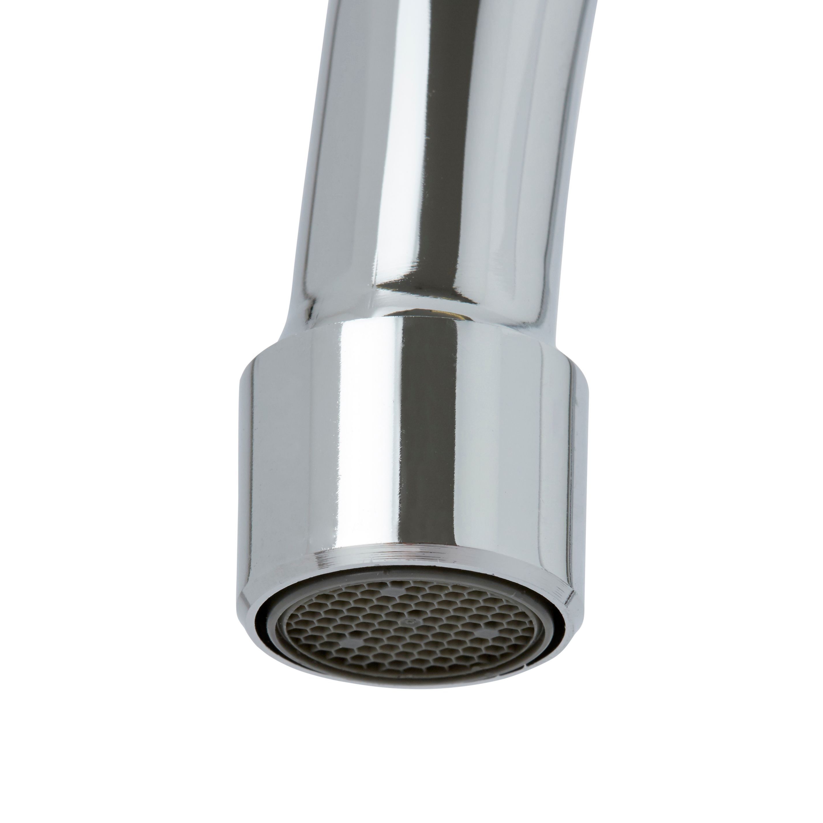 Kidson Chrome effect Kitchen Twin lever Tap | DIY at B&Q