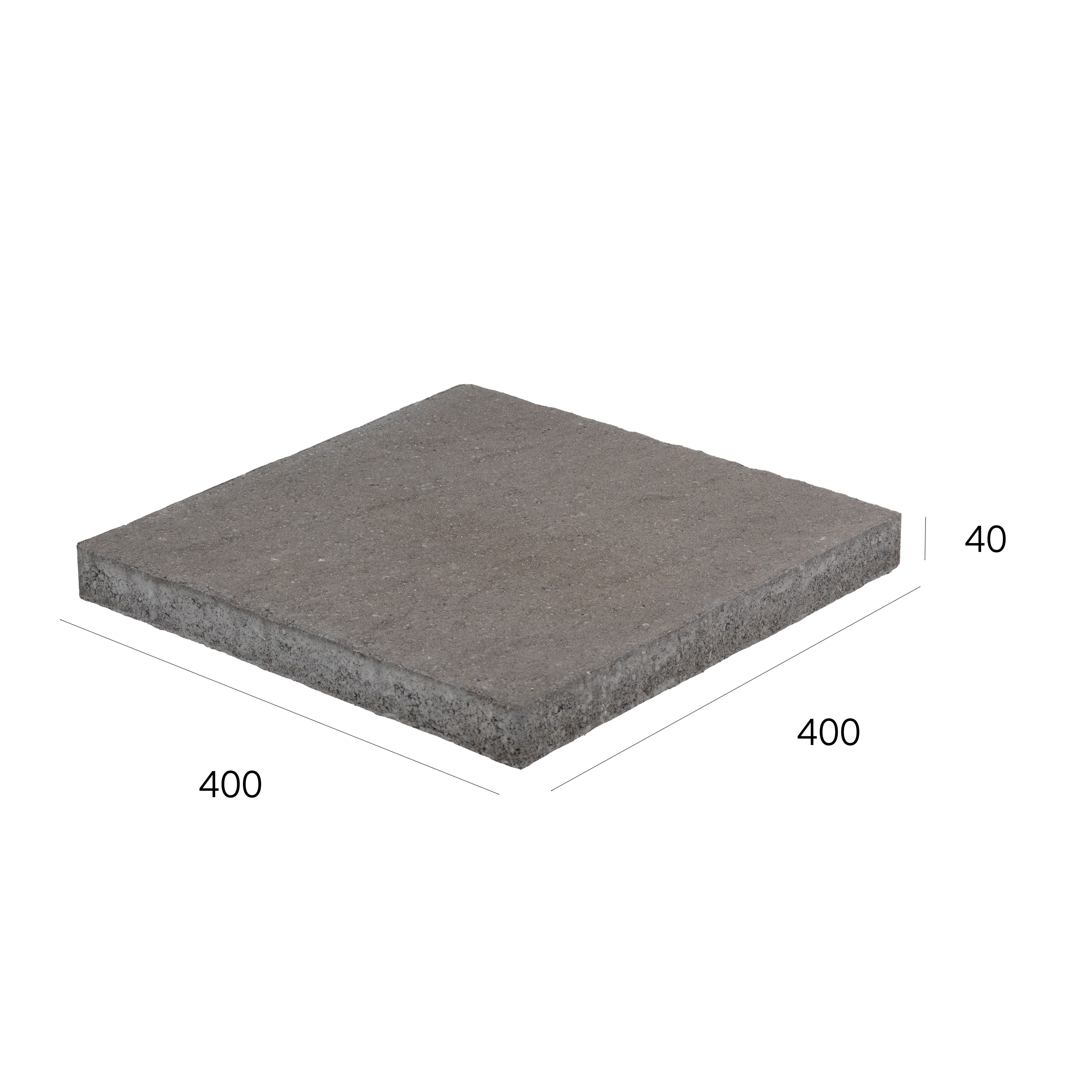 Kilsaran Cashel Grey Natural stone Paving slab (L)400mm (W)400mm