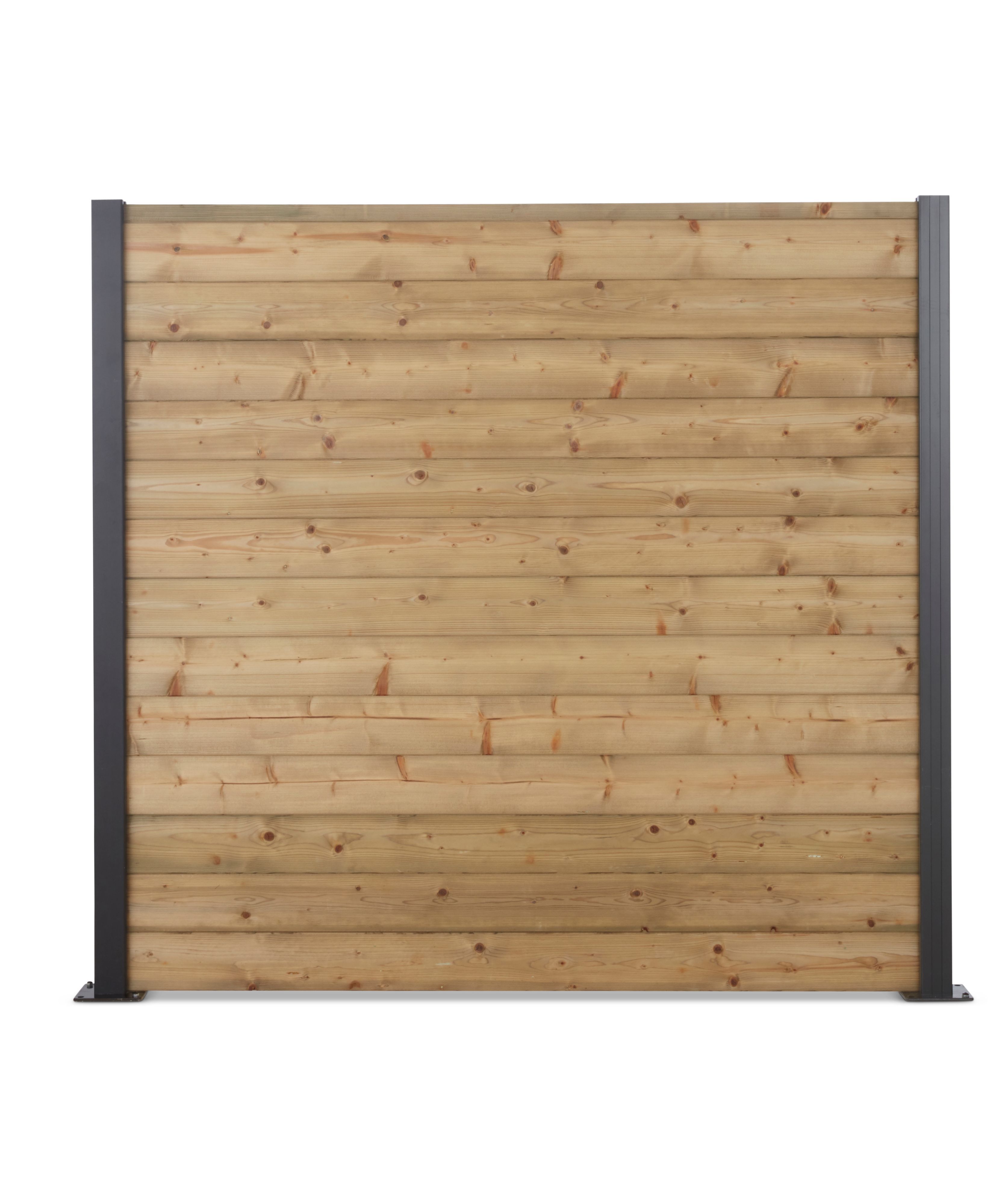 Klikstrom Neva Autoclave Green Wood Fence board (L)1.79m (W)132mm (T ...