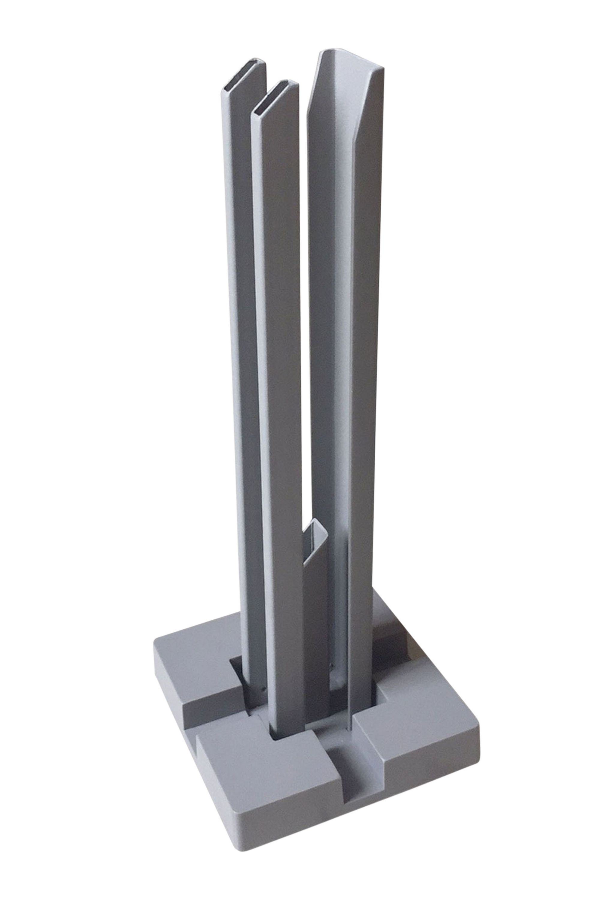 Klikstrom Neva Steel Post base (W)150mm | DIY at B&Q