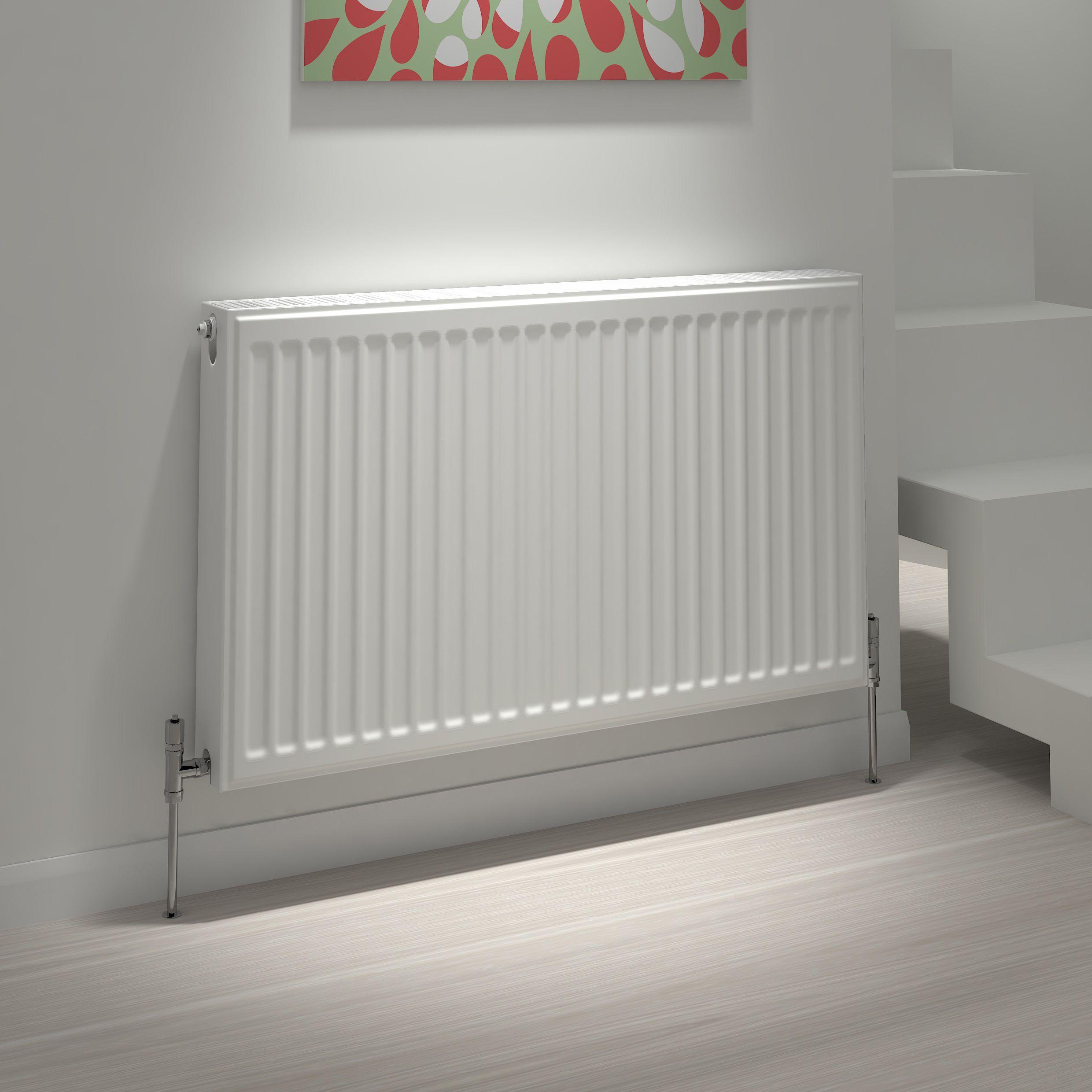 Kudox Type 11 Single Panel Radiator, White (W)400mm (H)500mm | DIY at B&Q