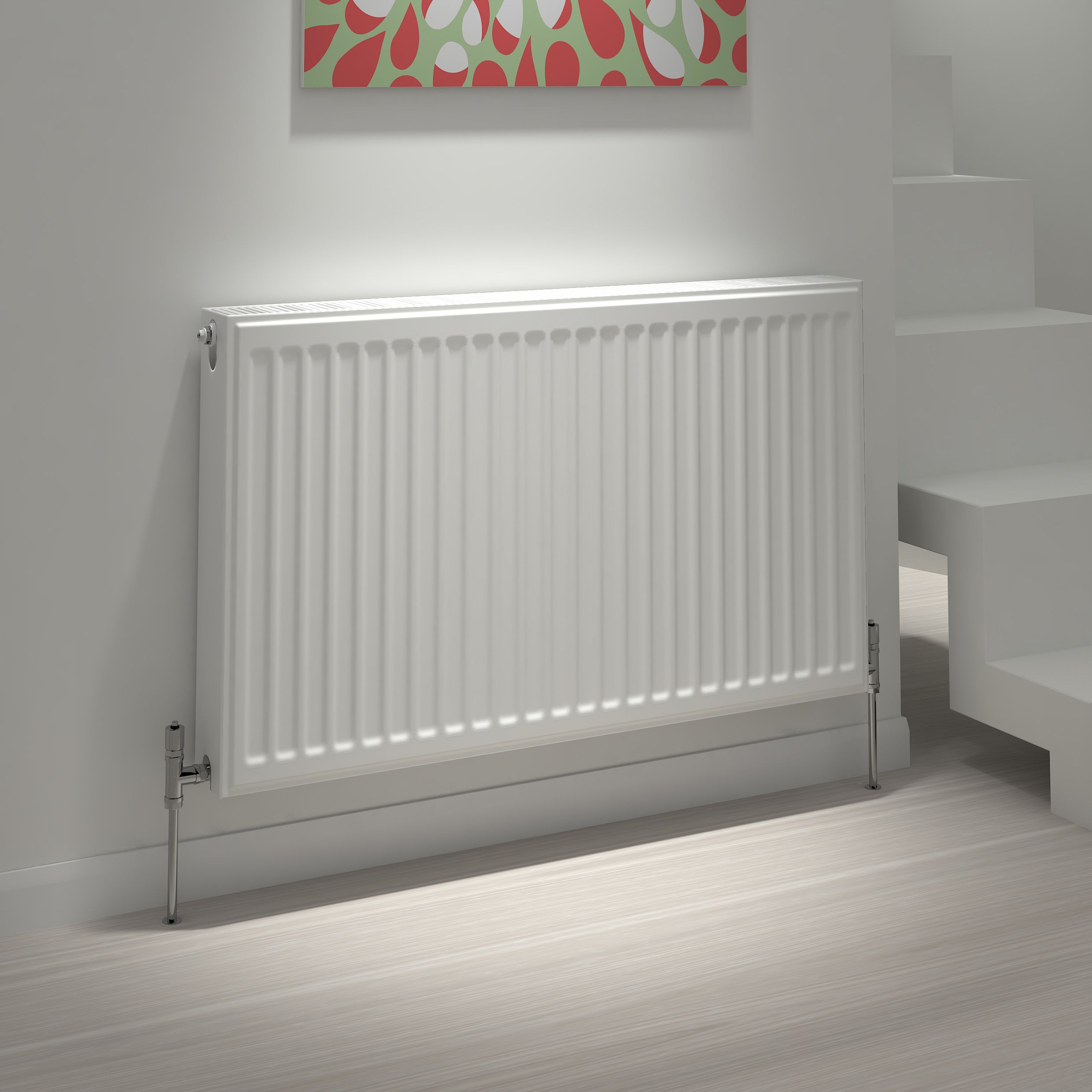 Kudox Type 21 Panel Radiator, White (W)1100mm (H)700mm
