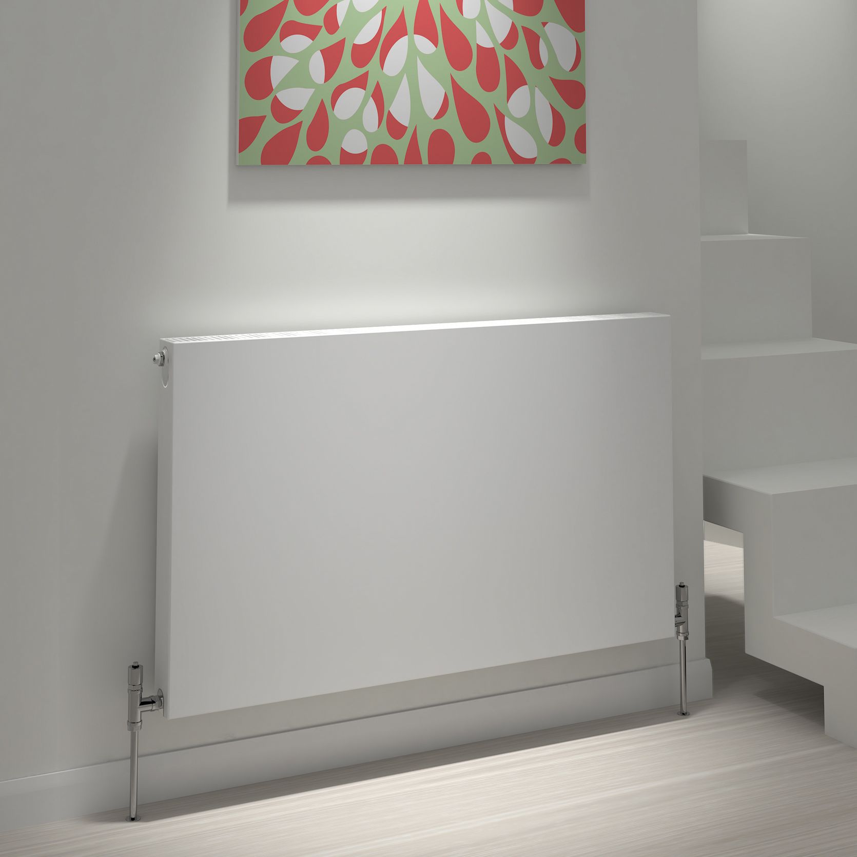 Kudox Type 21 Panel Radiator, White (W)1200mm (H)500mm | DIY at B&Q